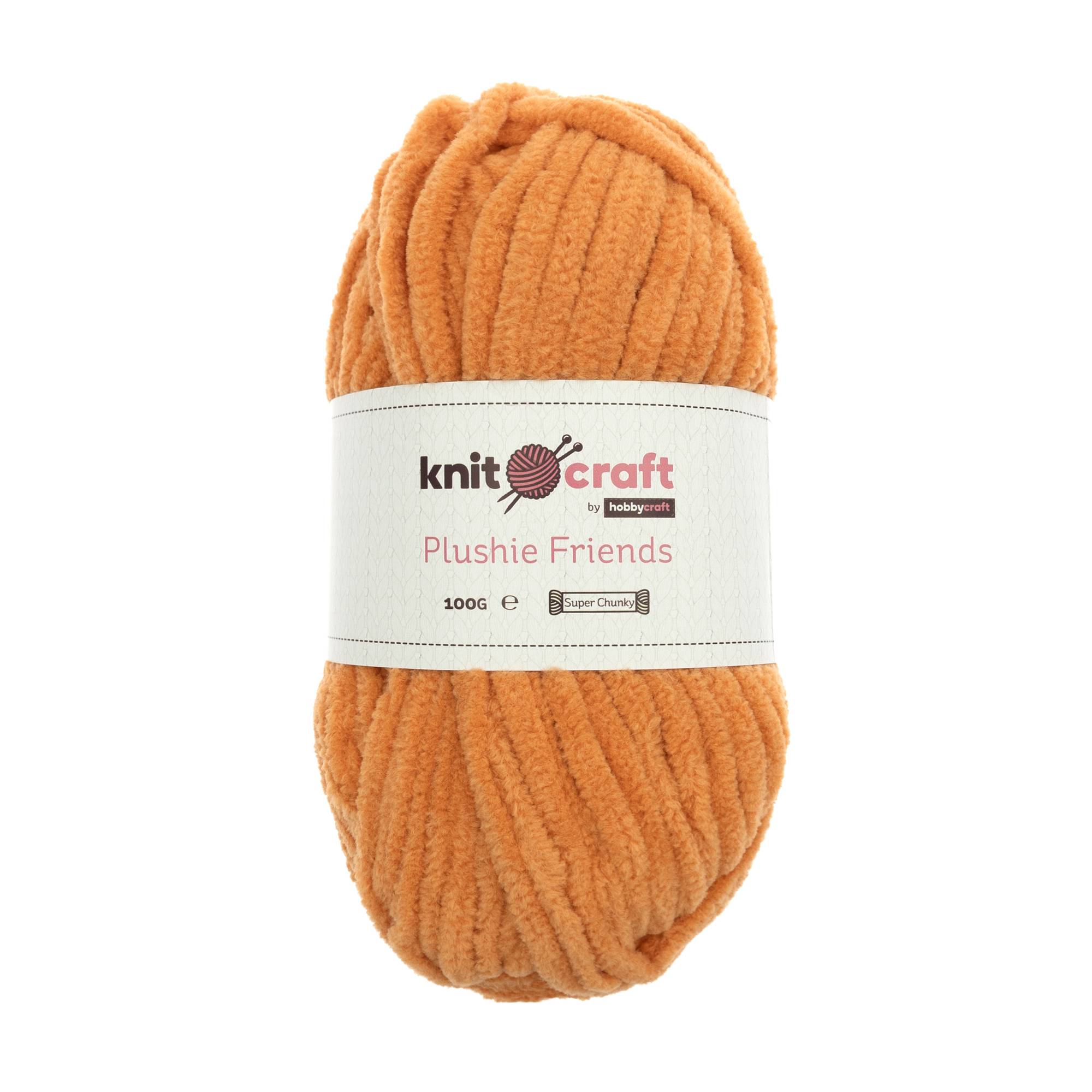 Knitcraft Rust Plushie Friends Yarn 100g | Hobbycraft