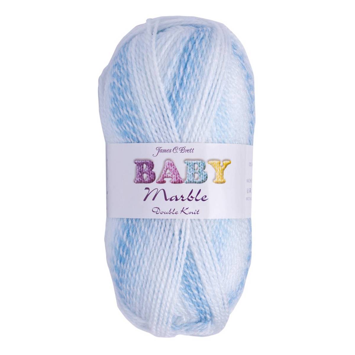 James C Brett Glacier Baby Marble DK Yarn 100g | Hobbycraft