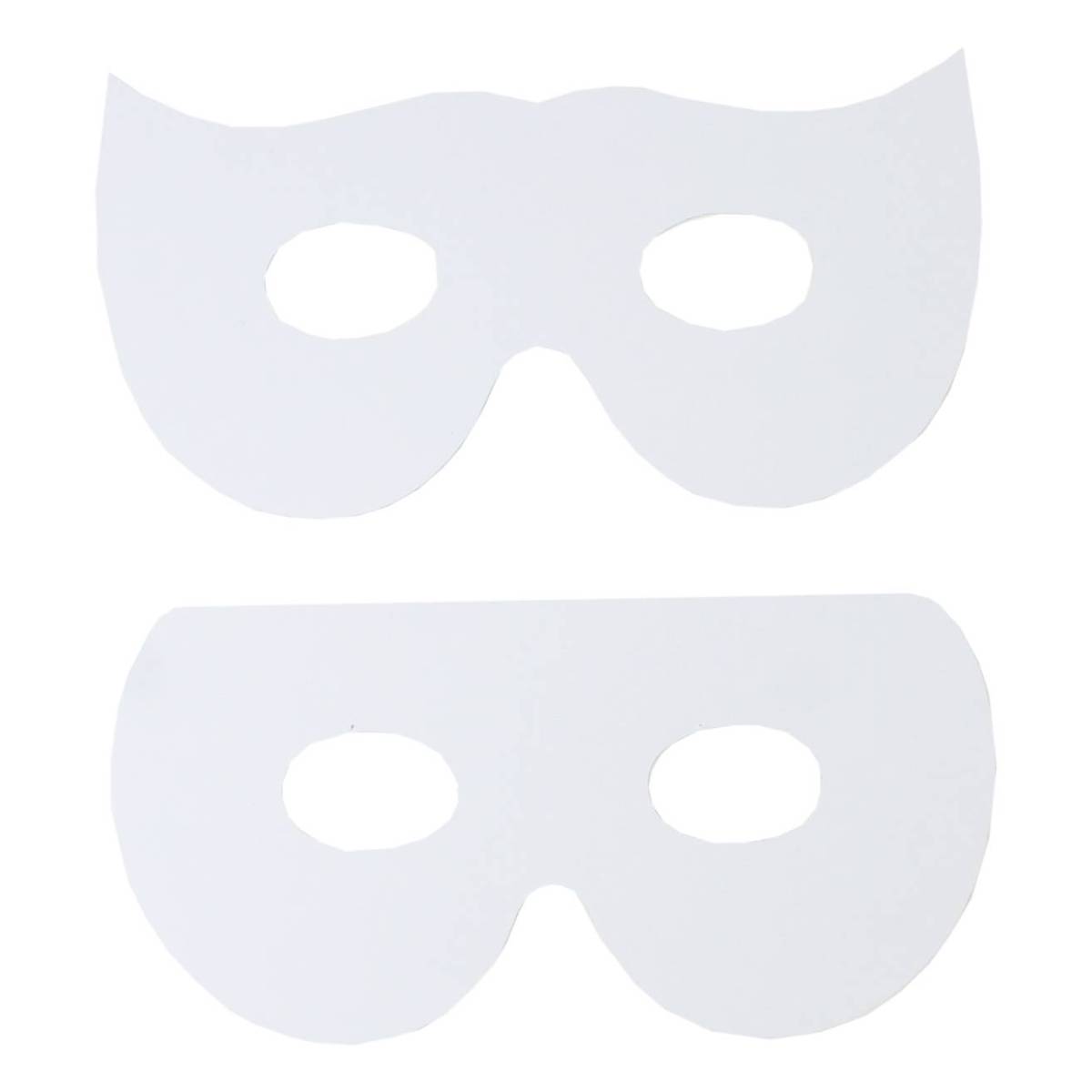Mask Card Shapes 10 Pack | Hobbycraft