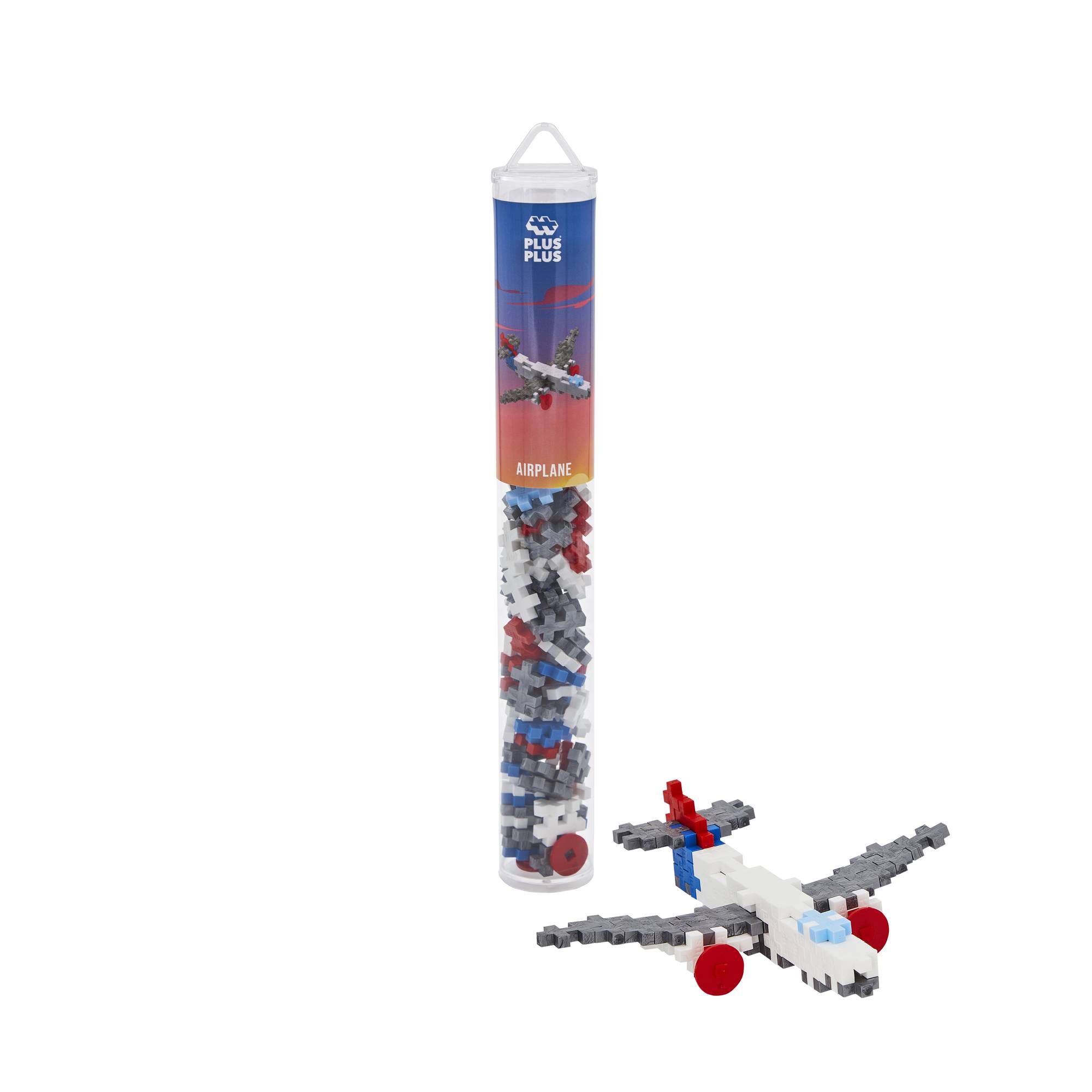 Plus-Plus Airplane Tube 100 Pieces | Hobbycraft