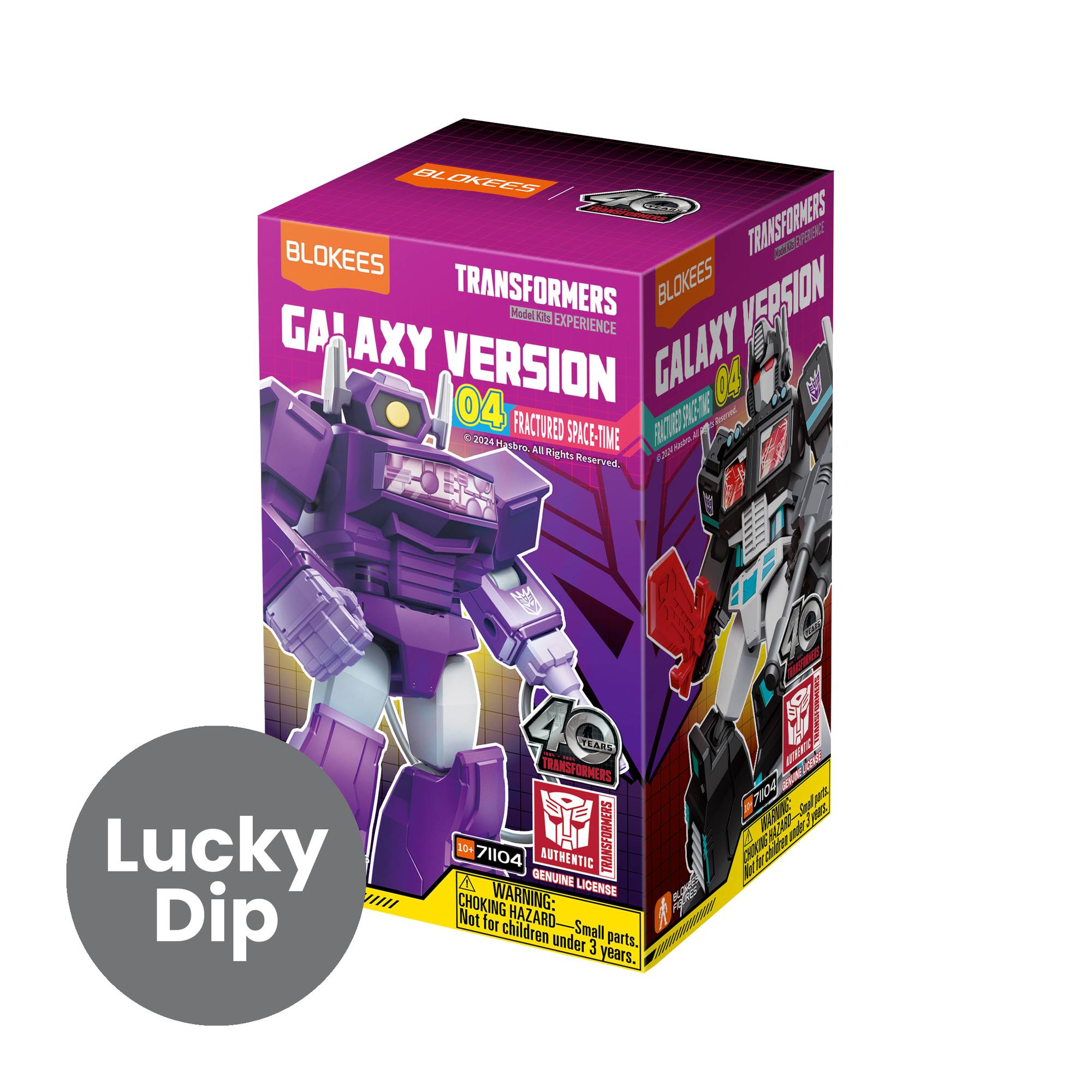 Assorted Blokees Transformers Galaxy Version Fractured Space-Time Model ...
