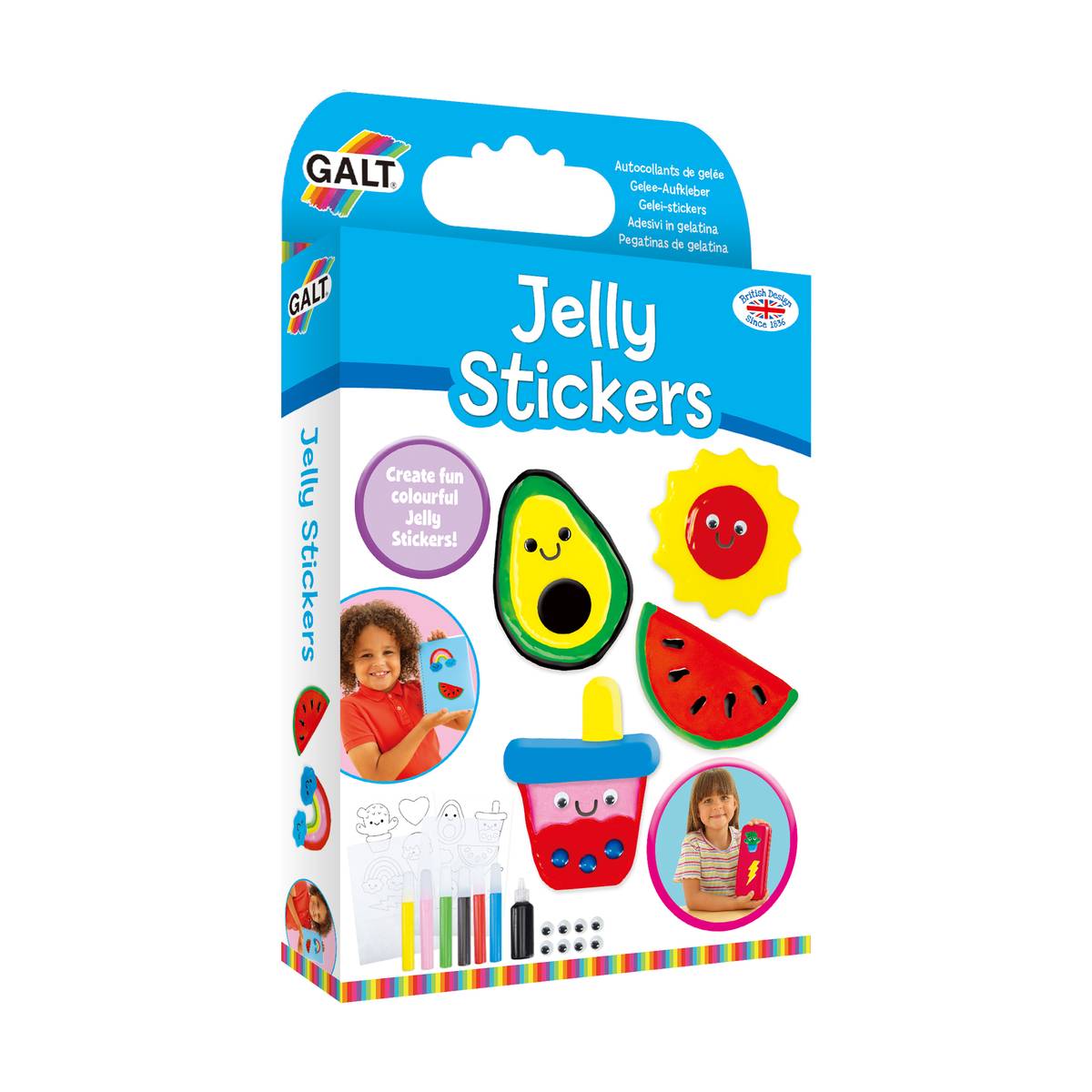 Galt Jelly Stickers | Hobbycraft