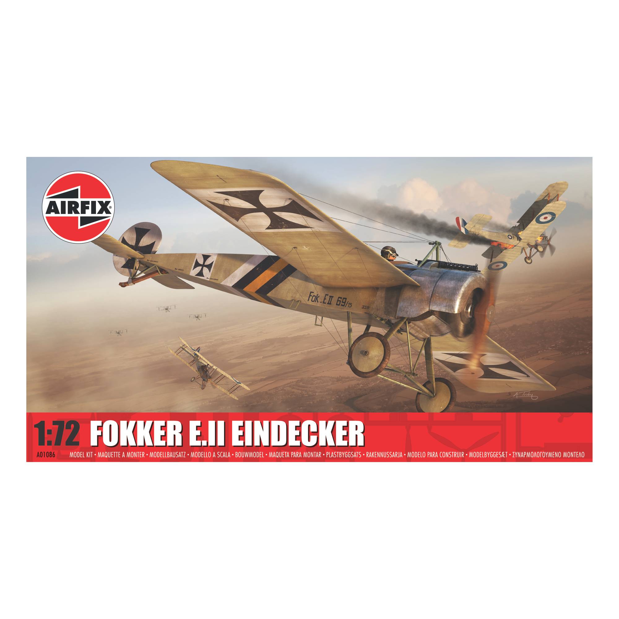 Airfix Fokker E.II Eindecker Model Kit 1:72 | Hobbycraft