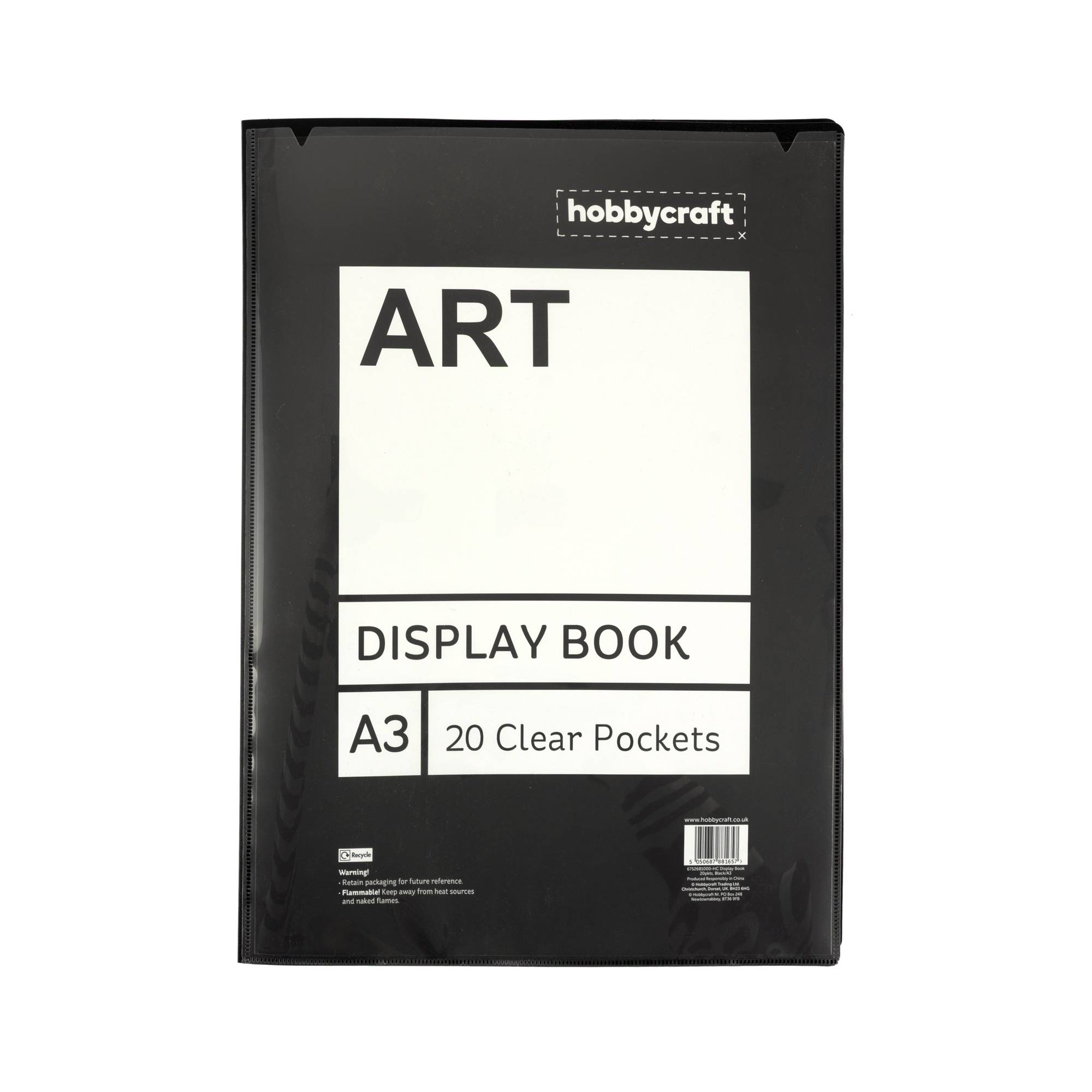 Portrait Display Book A3 | Hobbycraft