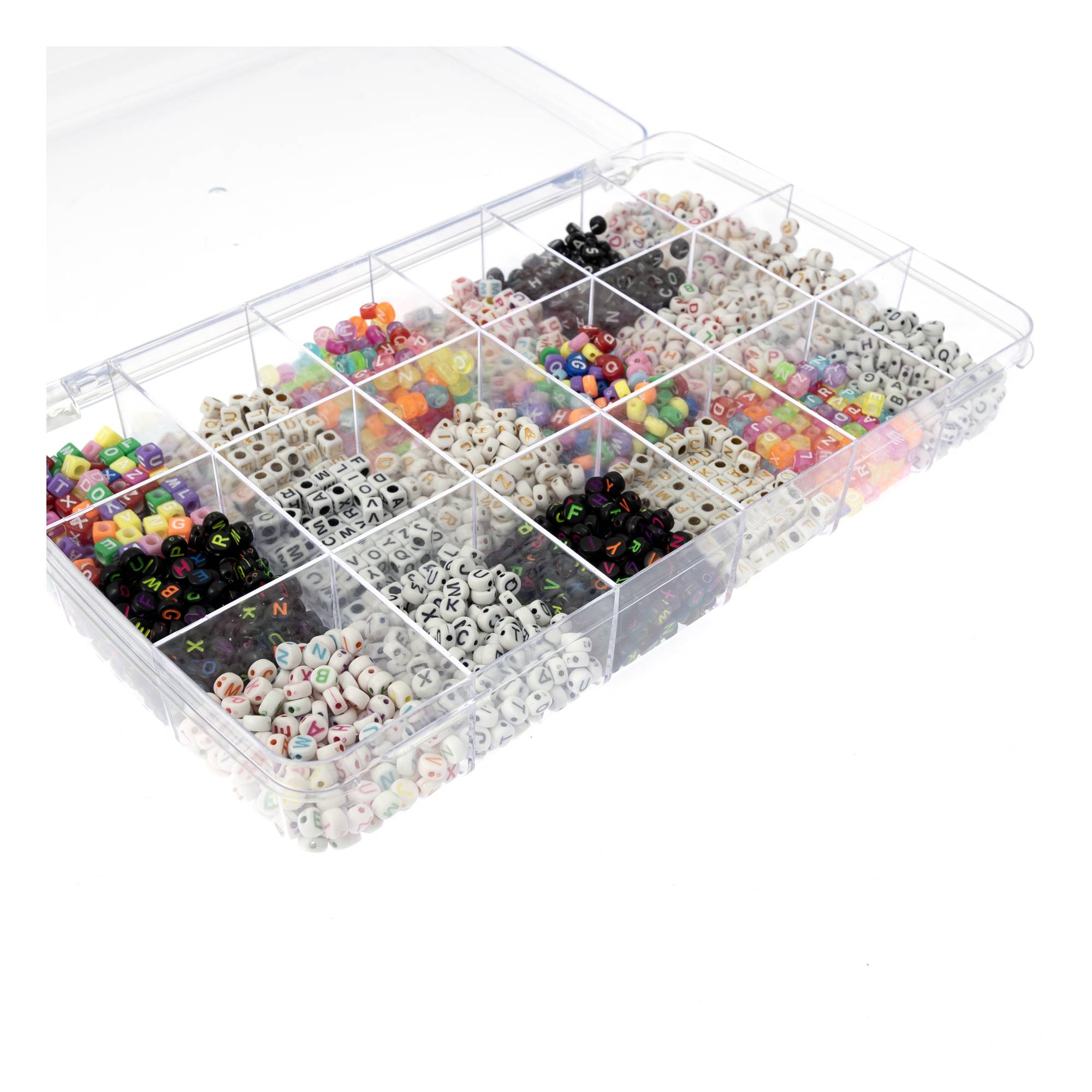 Assorted Alphabet Bead Set 400g | Hobbycraft