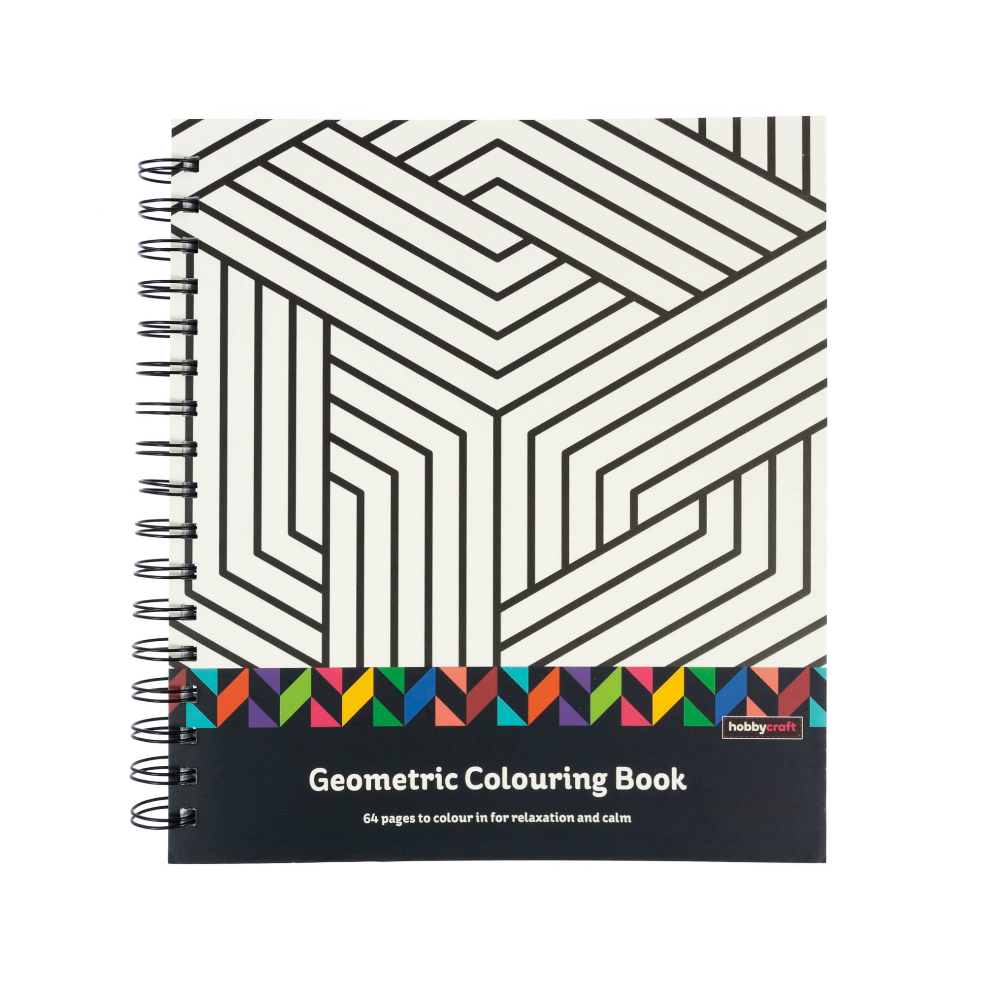 Geometric Colouring Book | Hobbycraft
