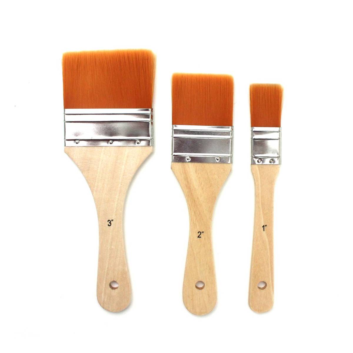 Large Brush Set 3 Pieces | Hobbycraft