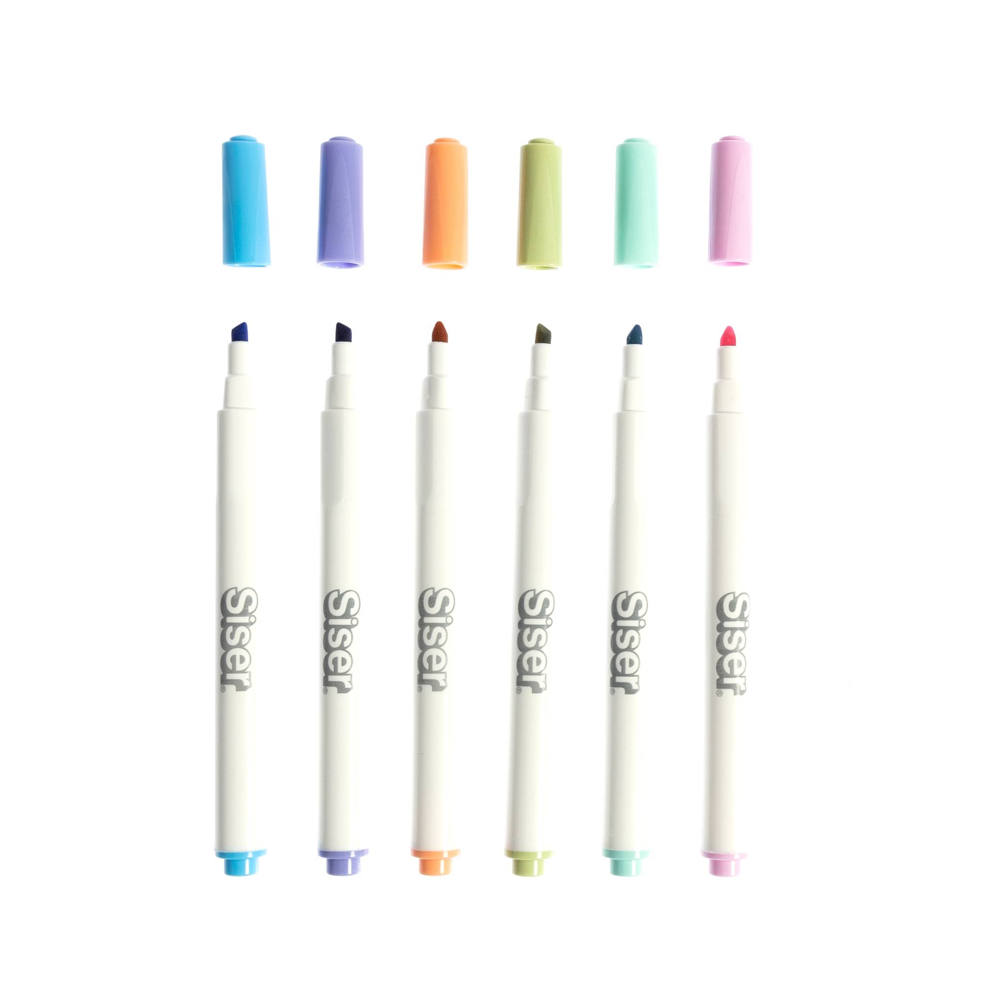 Siser Pastel Sublimation Markers 6 Pack | Hobbycraft