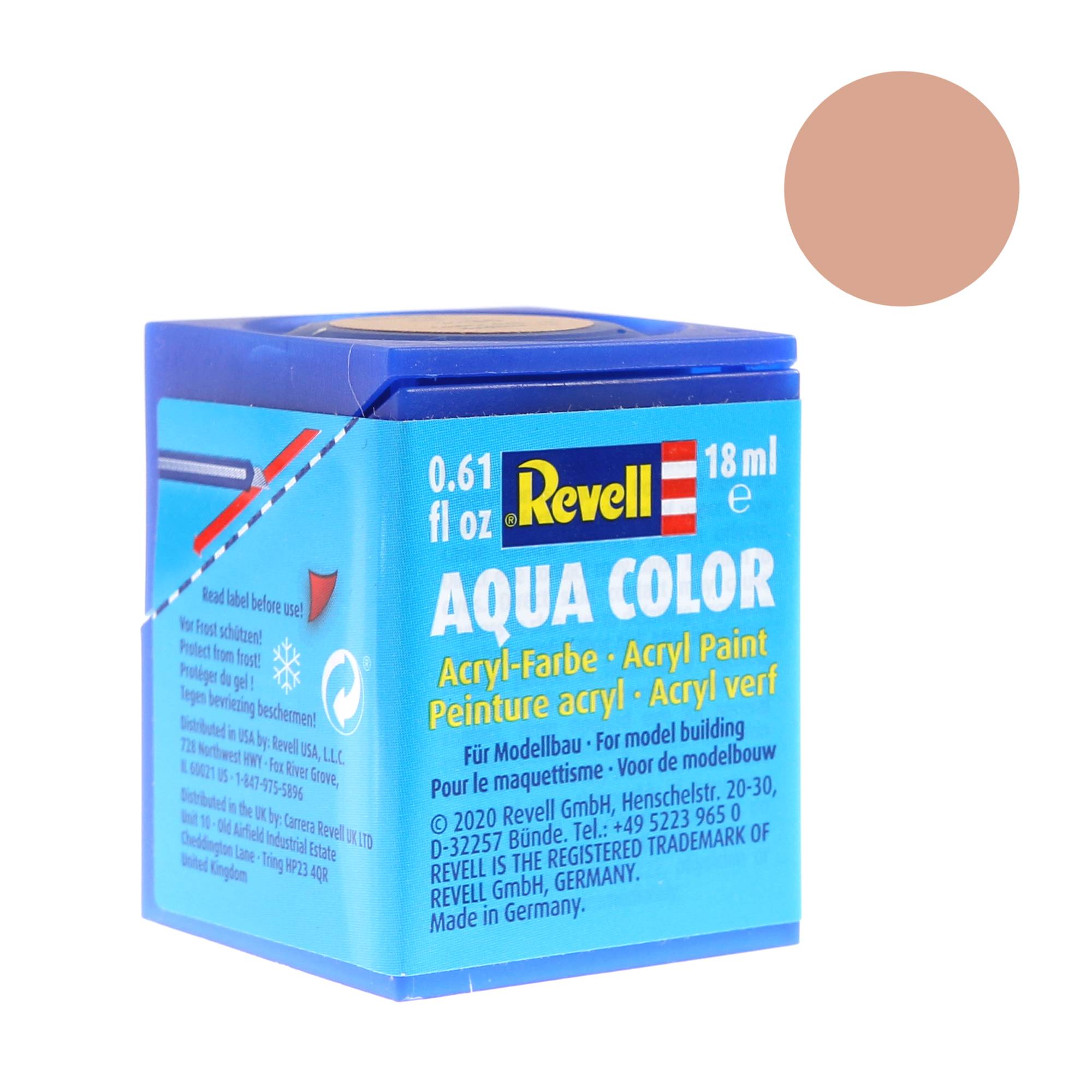 Revell Flesh Matt Aqua Colour Acrylic Paint 18ml (135) | Hobbycraft