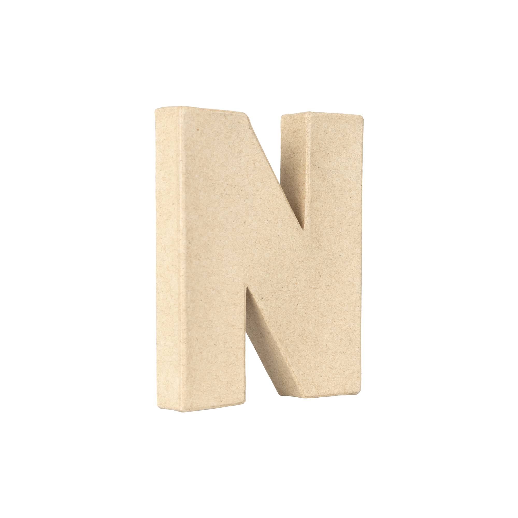 Mini Mache Letter N 10cm | Hobbycraft