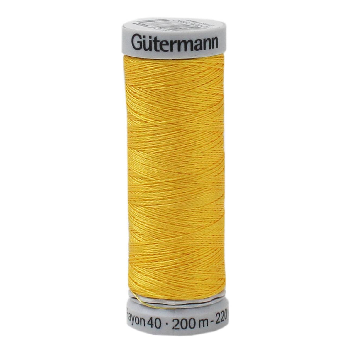 Gutermann Yellow Sulky Rayon 40 Weight Thread 200m (1023) | Hobbycraft