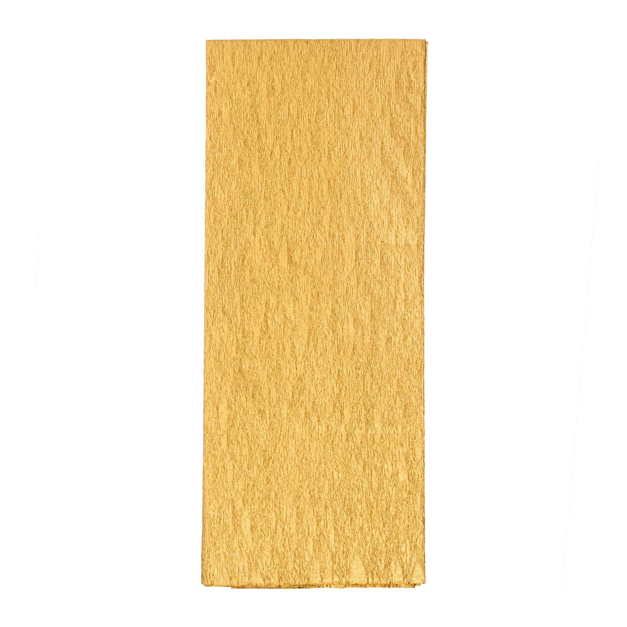 Metallic Gold Crepe Paper 100cm x 50cm | Hobbycraft