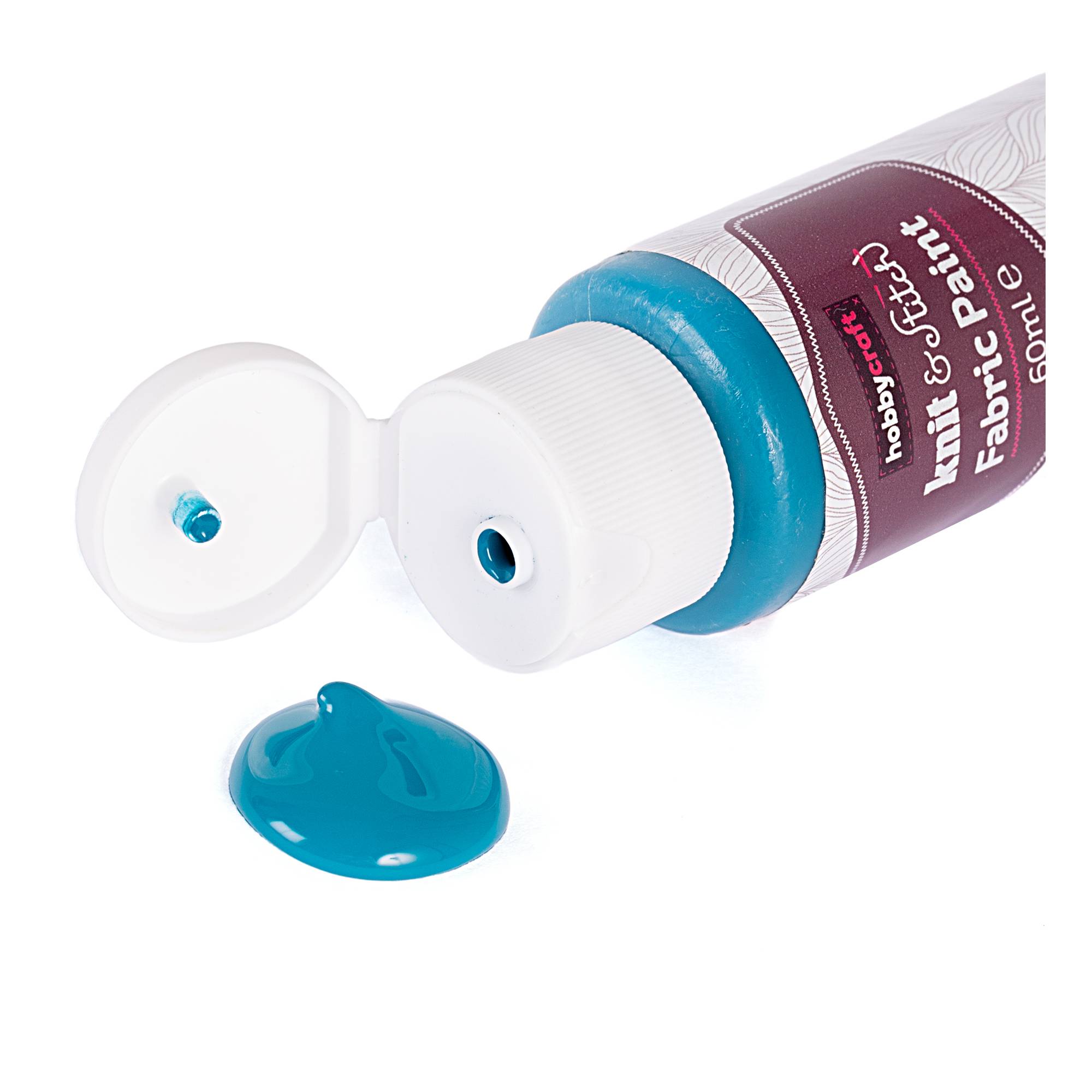 Turquoise Fabric Paint 60ml | Hobbycraft