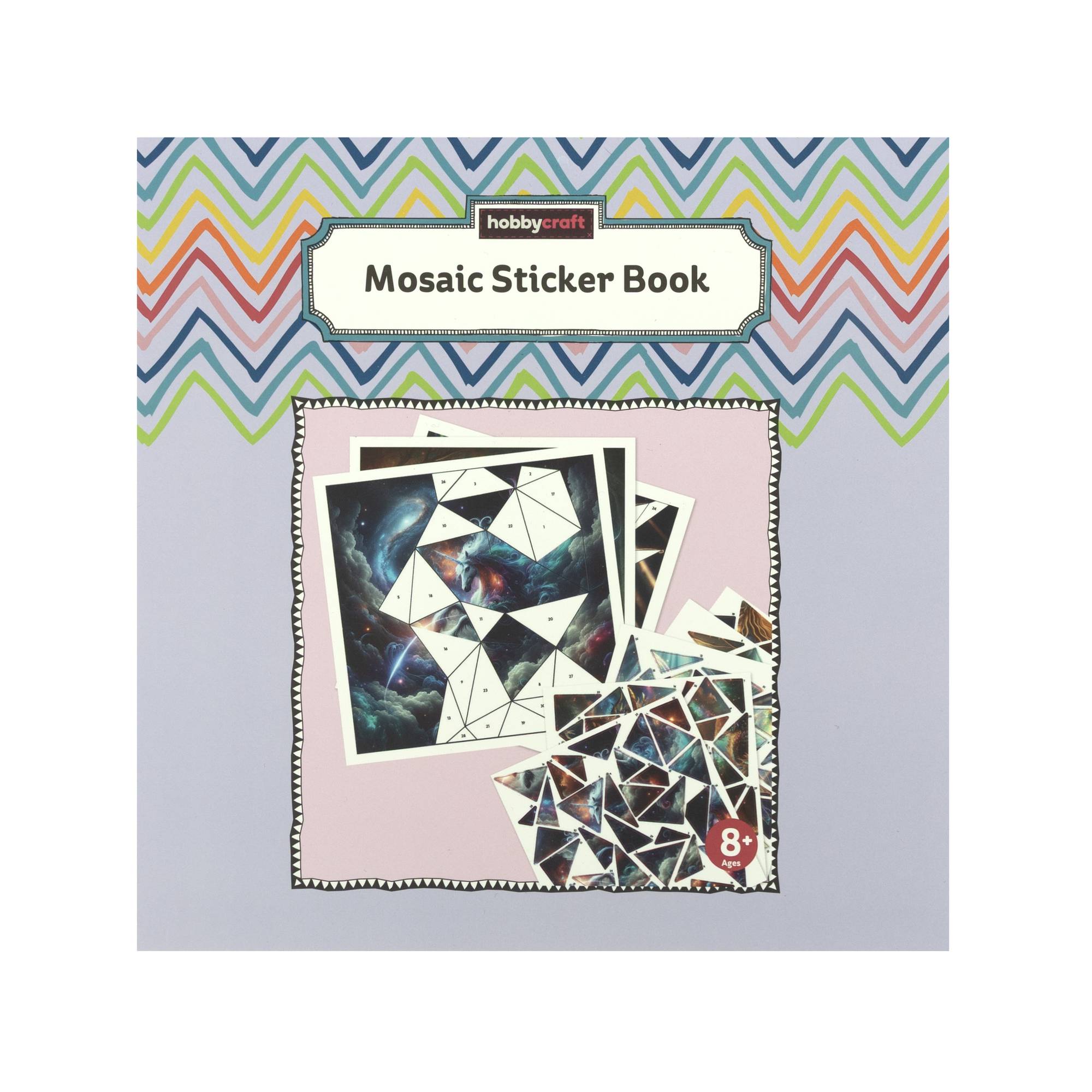 Fantasy Mosaic Sticker Book | Hobbycraft