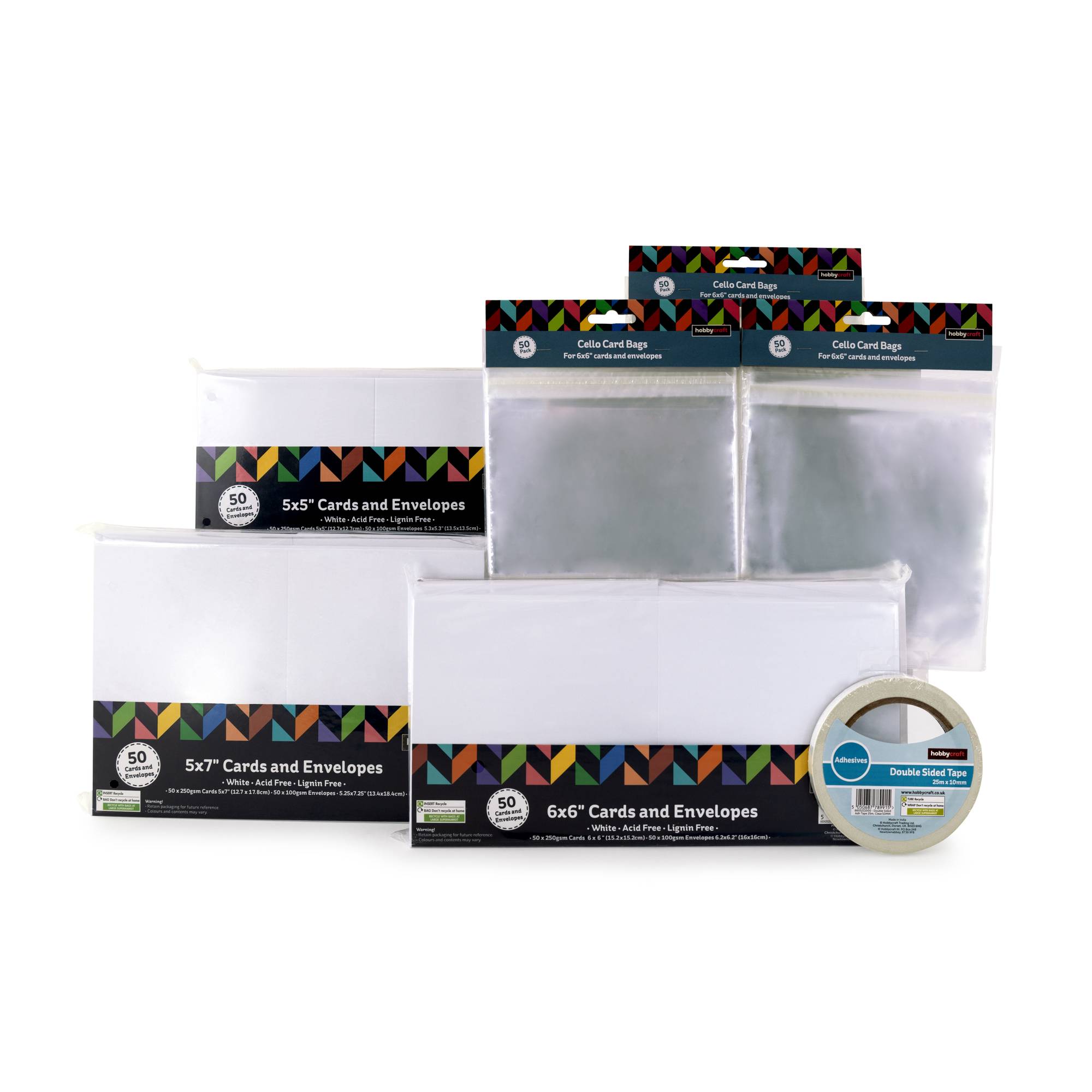 Card Making 150 Pack Bundle | Hobbycraft