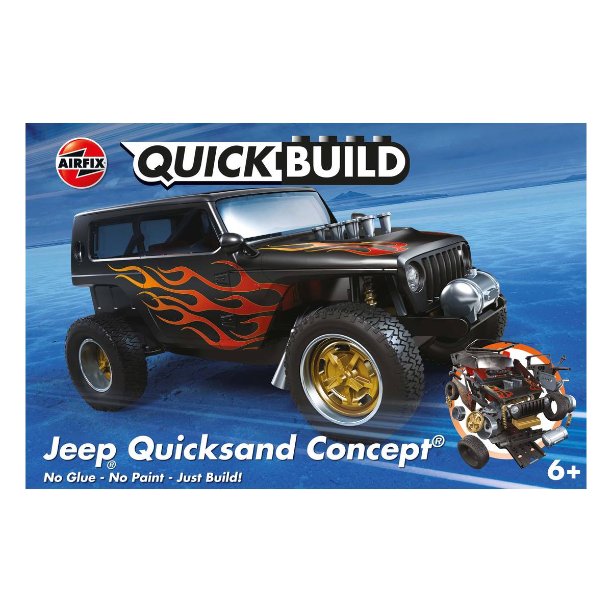 Airfix Quickbuild Jeep Quicksand Concept Model Kit | Hobbycraft