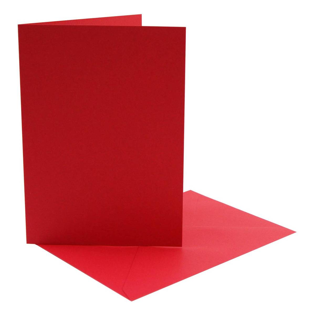 Red Cards 5 x 7 Inches 4 Pack | Hobbycraft
