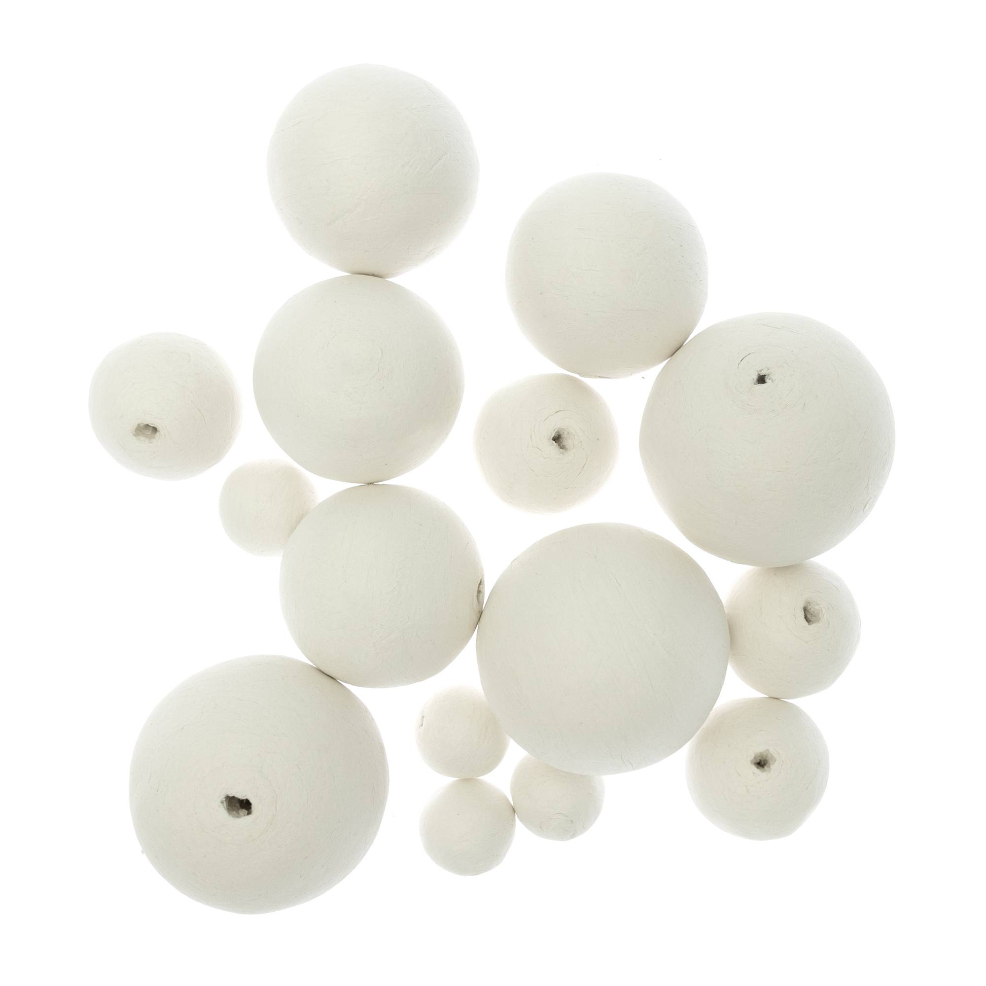 Compressed Paper Balls 15 Pack | Hobbycraft