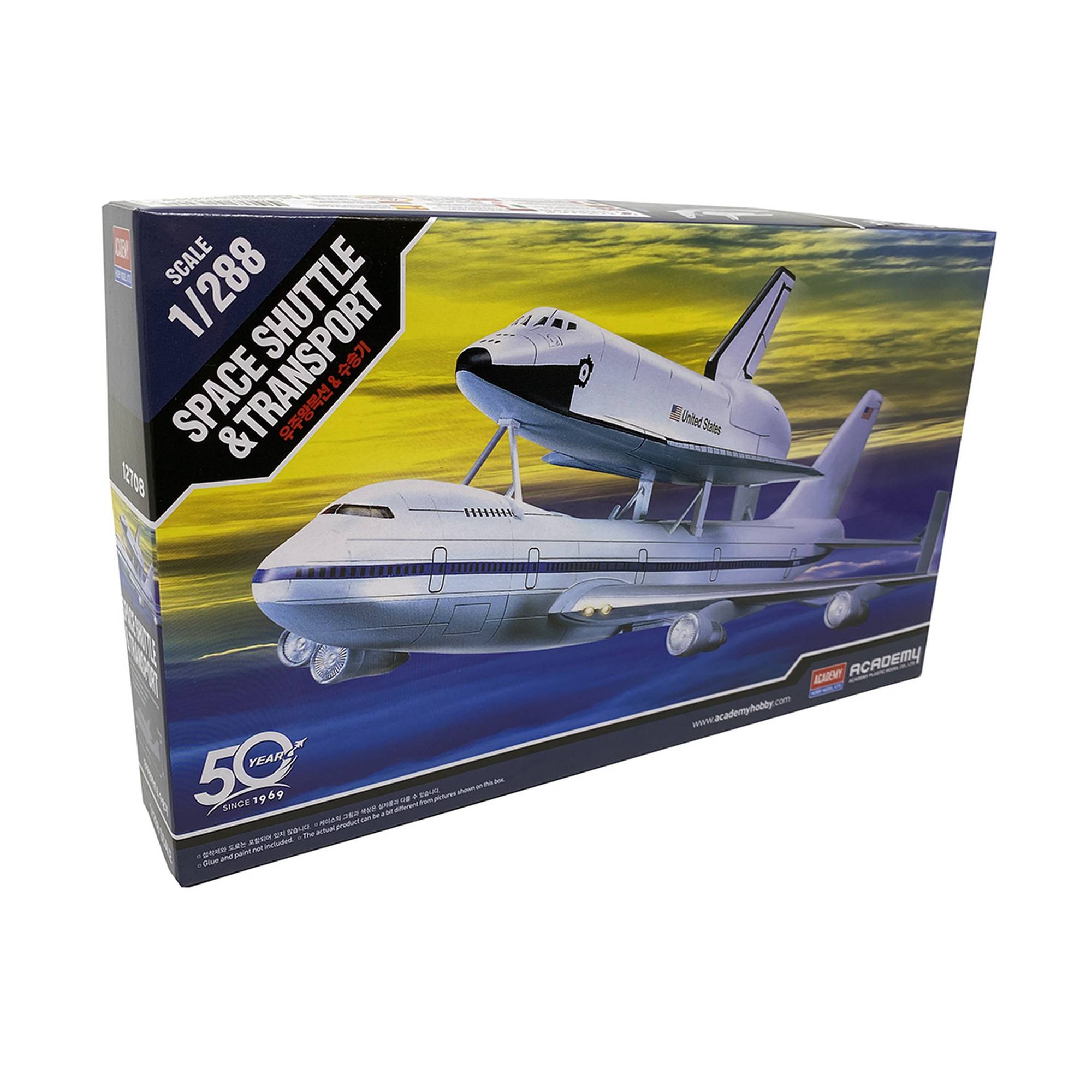 Academy Space Shuttle and Transport Model Kit 1:288 | Hobbycraft