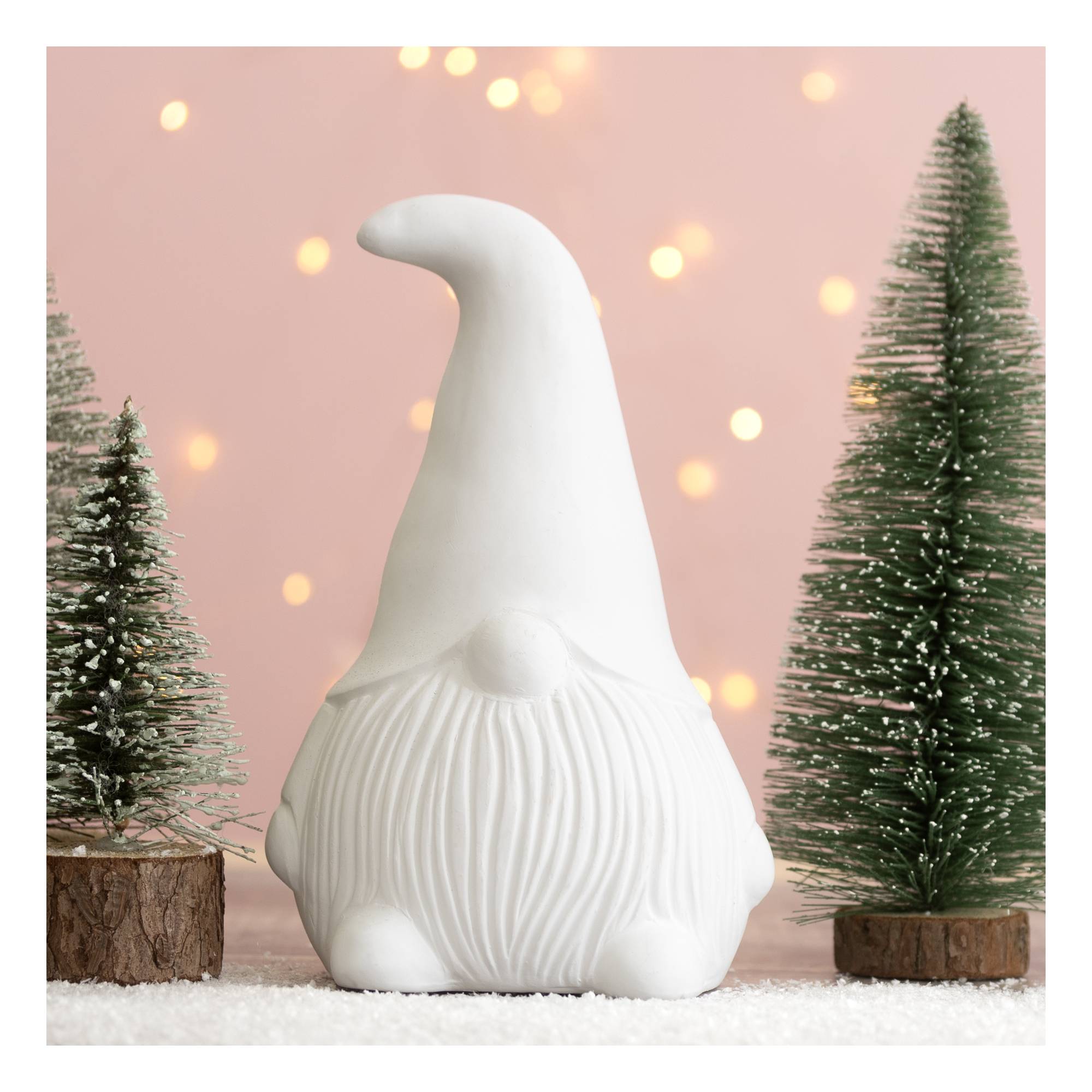 Ceramic Christmas Gnome 21cm | Hobbycraft