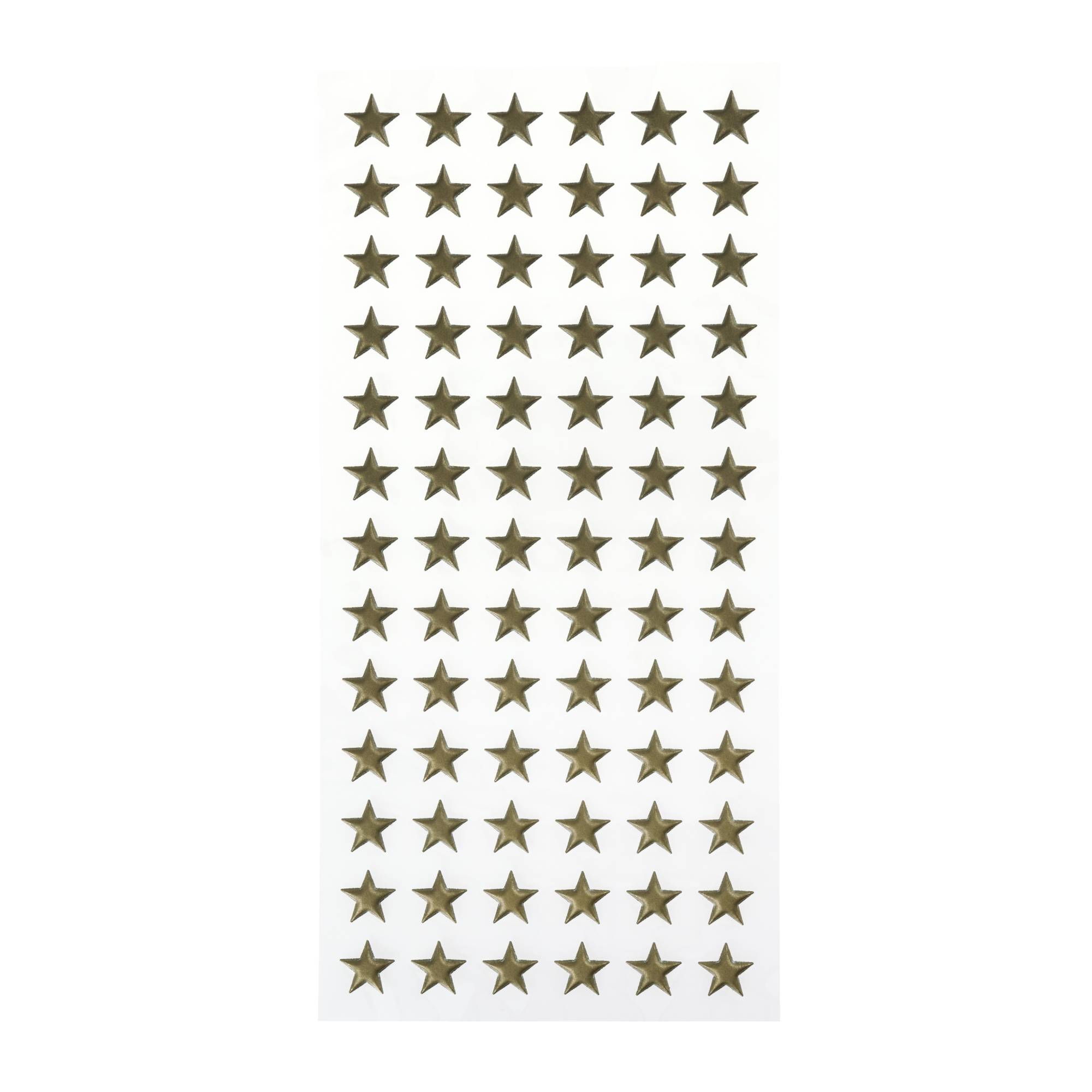Gold Star Puffy Stickers 78 Pack | Hobbycraft
