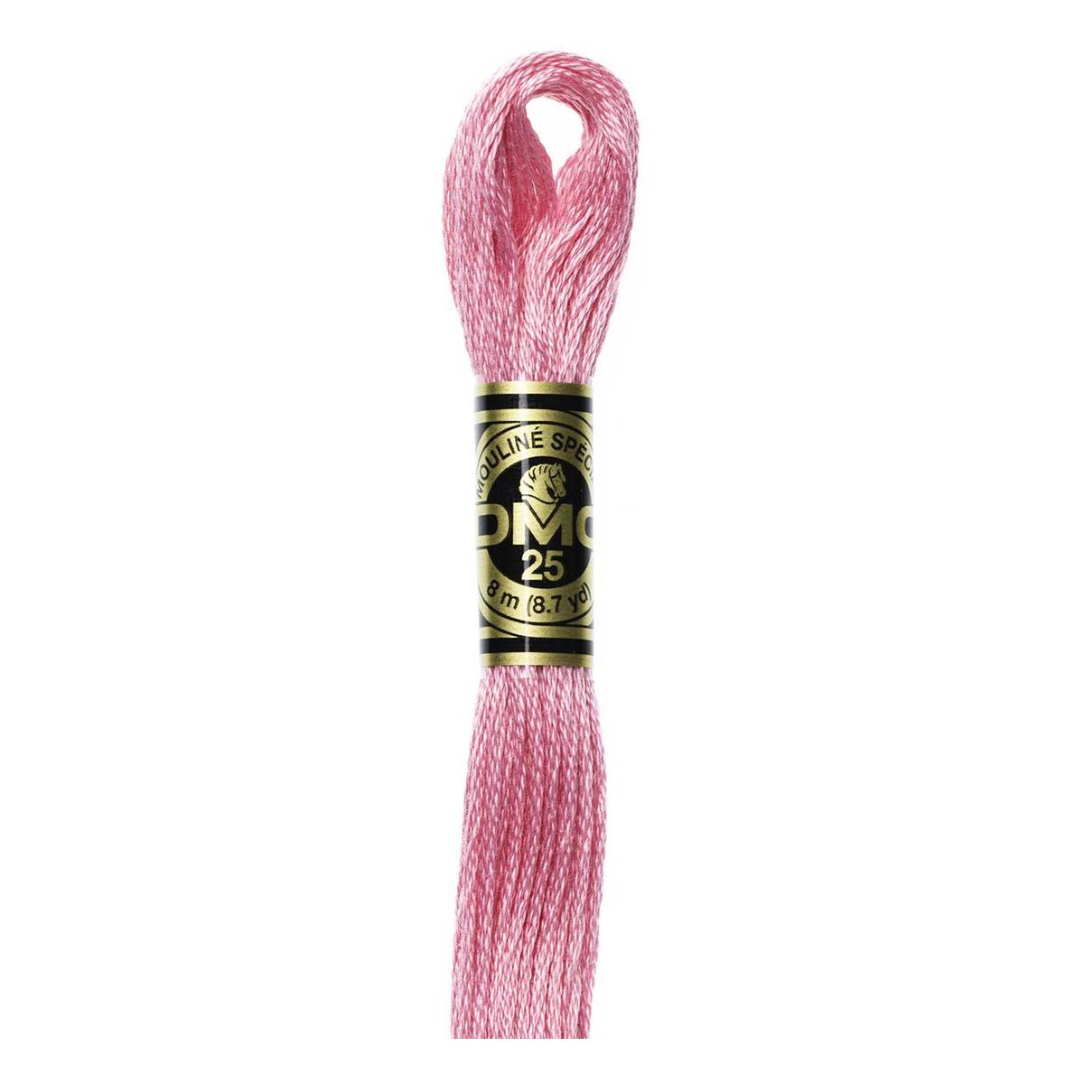 DMC Pink Mouline Special 25 Cotton Thread 8m (3806) | Hobbycraft