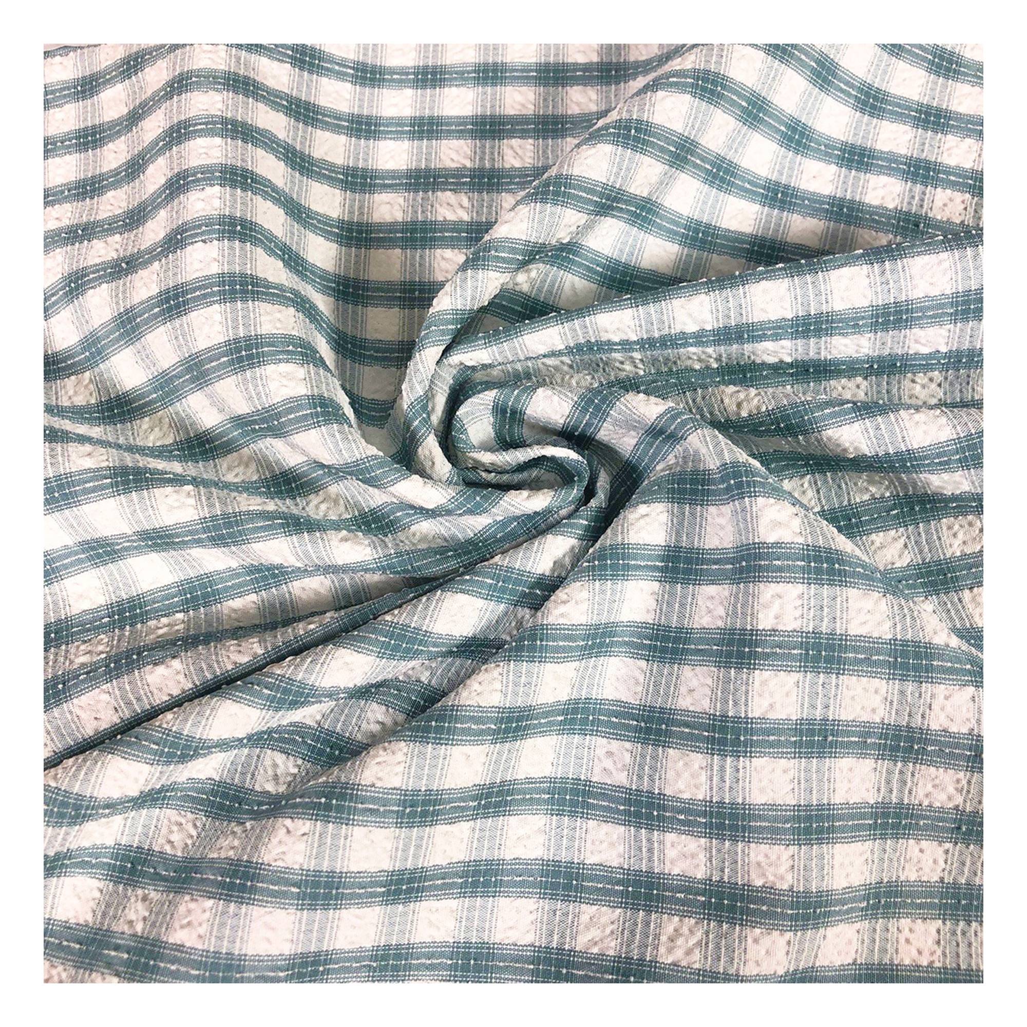 Blue Check Gingham Fabric by the Metre | Hobbycraft