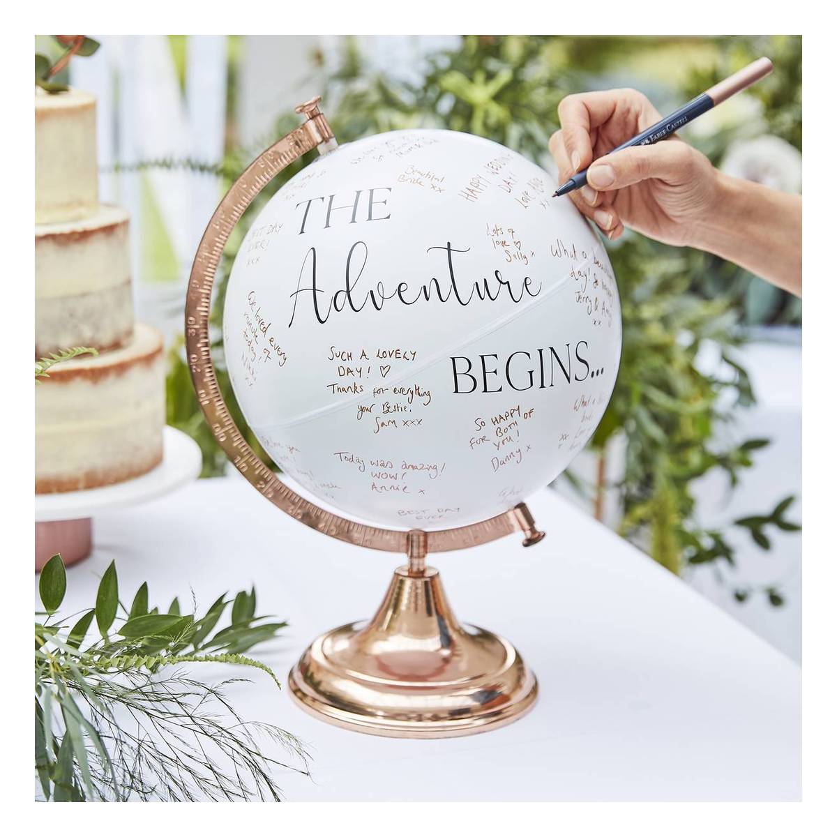 Globe Guest Book | Hobbycraft