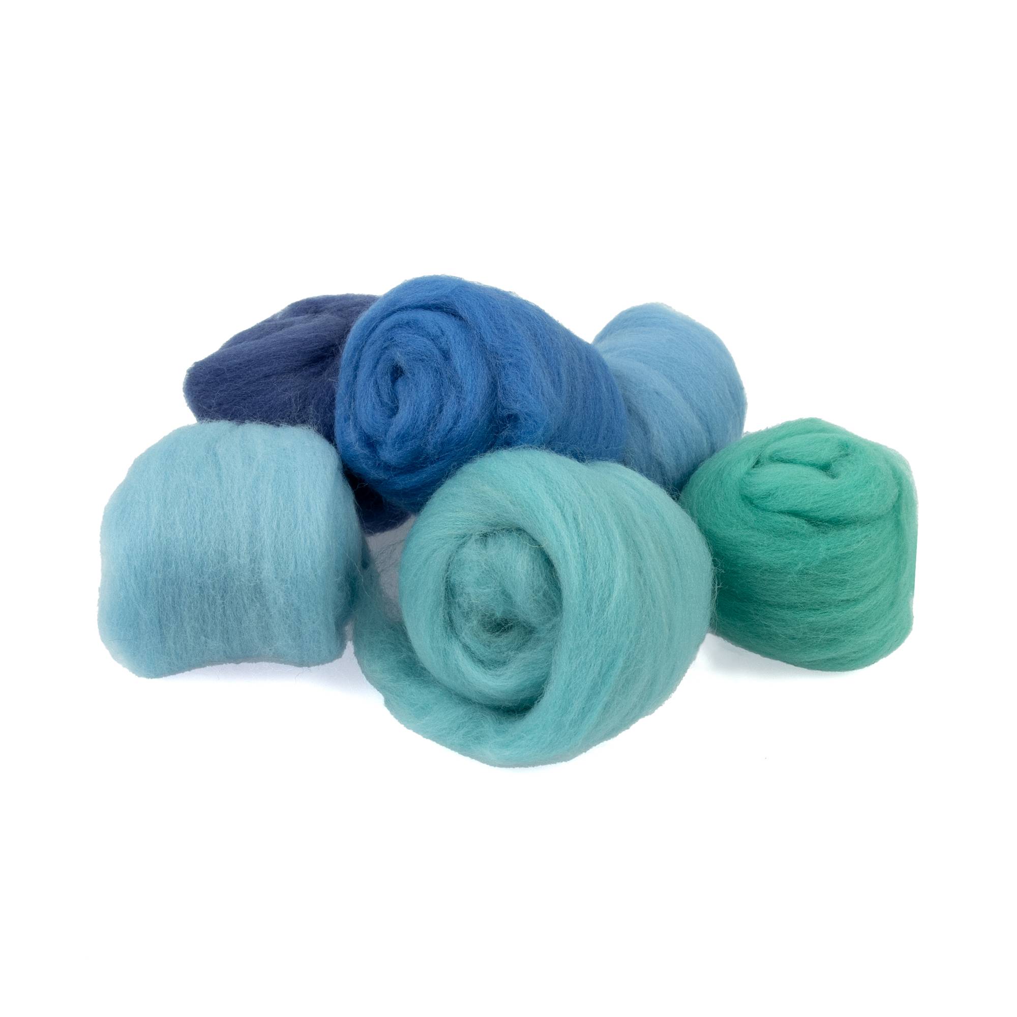 Blue Felting Bumper Bag 6 Pack | Hobbycraft