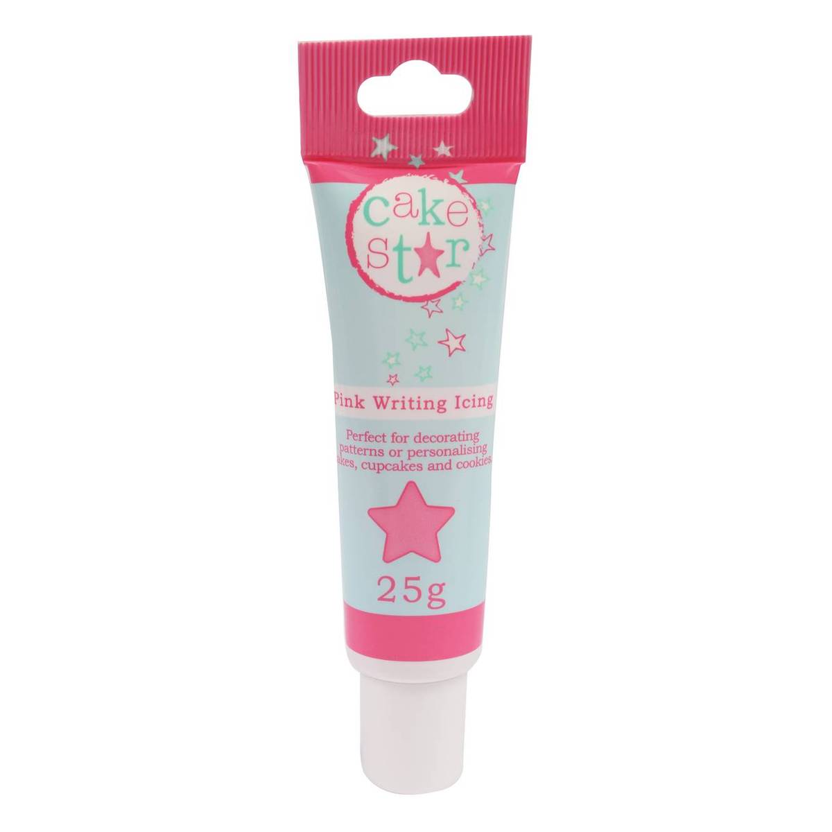 Cake Star Pink Writing Icing 25 g | Hobbycraft