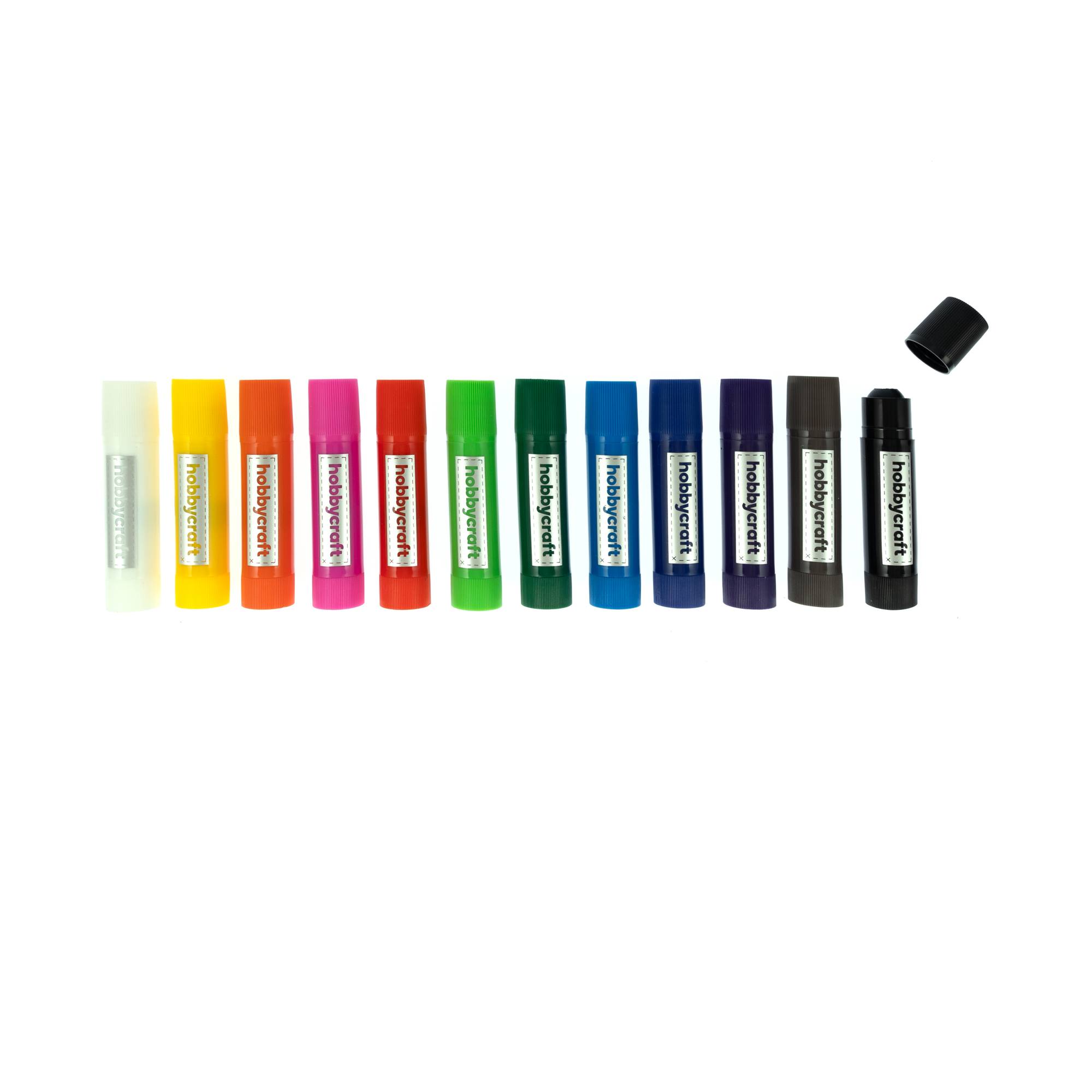 Assorted Paint Sticks 12 Pack | Hobbycraft