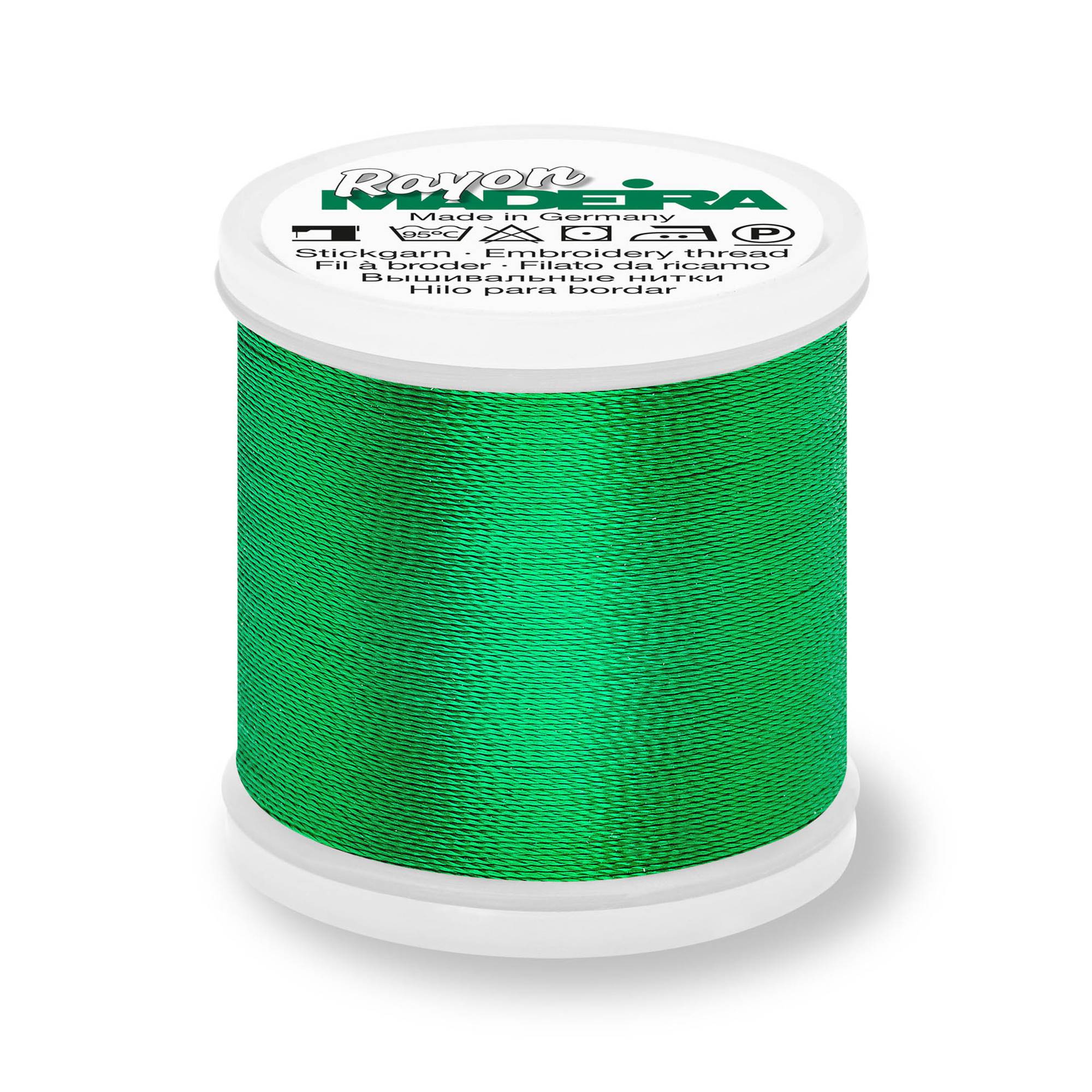Madeira Christmas Green Rayon 40 Thread 200m (1051) | Hobbycraft