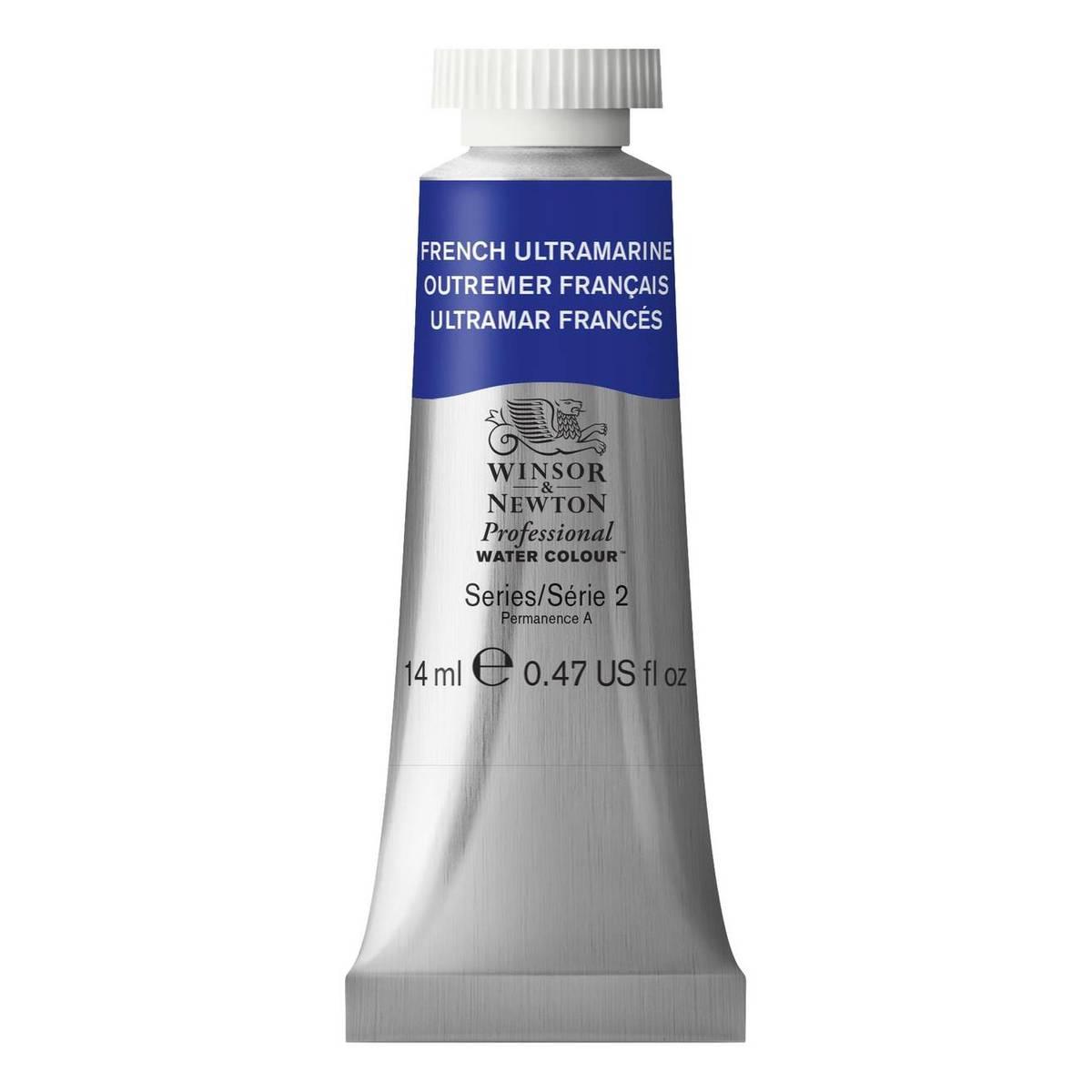 Winsor & Newton 14ml Artists Water Colour Tube in French Ultramarine ...