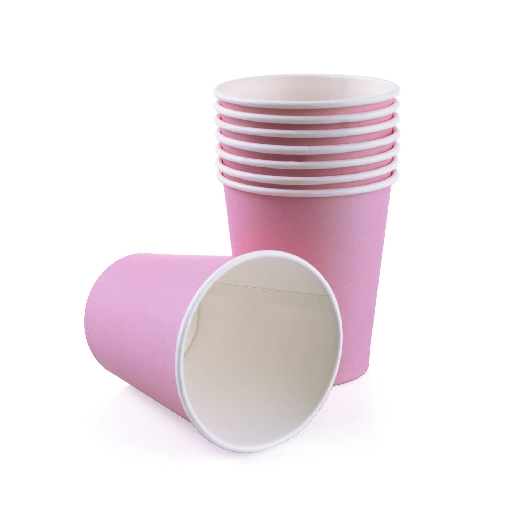 Candy Pink Paper Cups 8 Pack | Hobbycraft