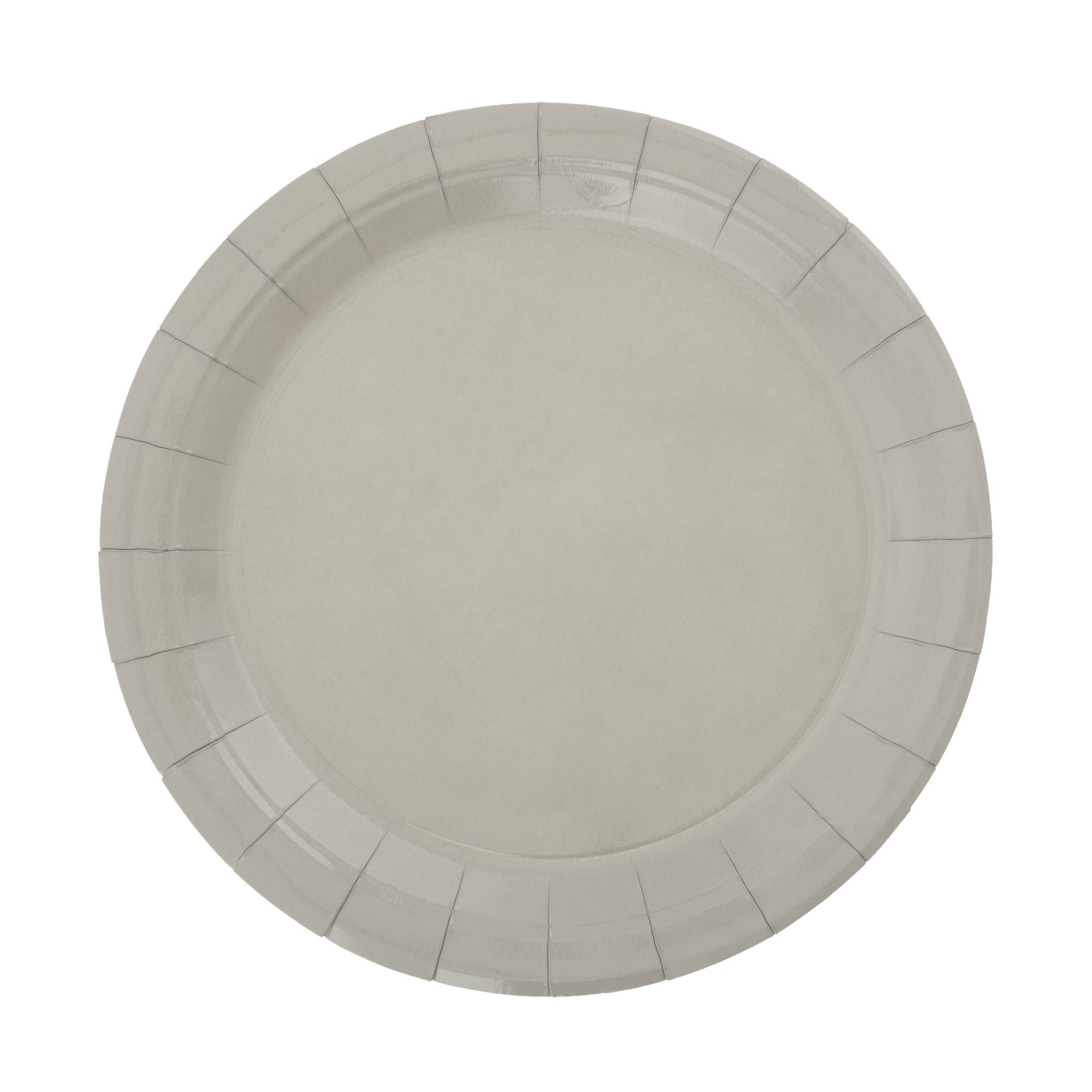 Silver Paper Plates 8 Pack | Hobbycraft