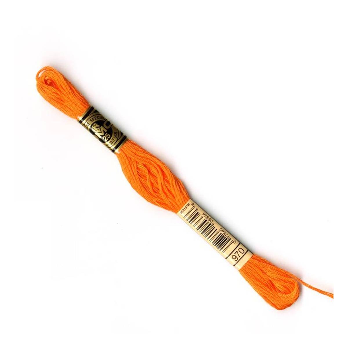 DMC Orange Mouline Special 25 Cotton Thread 8m (970) | Hobbycraft
