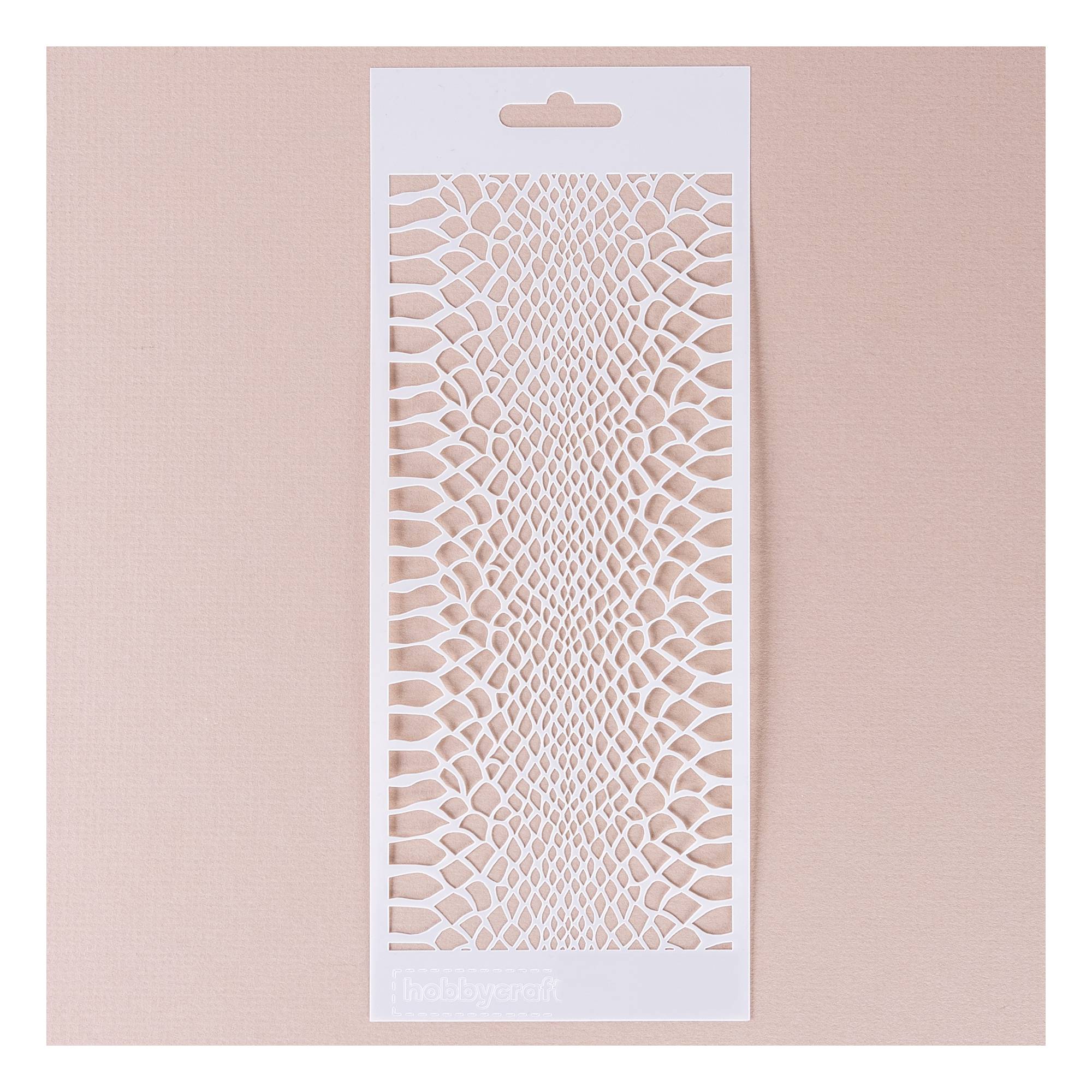 Snake Print Stencil 10cm x 25cm | Hobbycraft