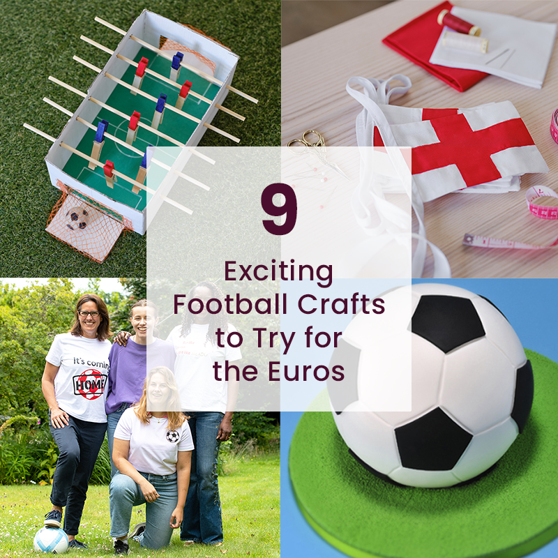 9 Exciting Football Crafts to Try for the Euros | Hobbycraft