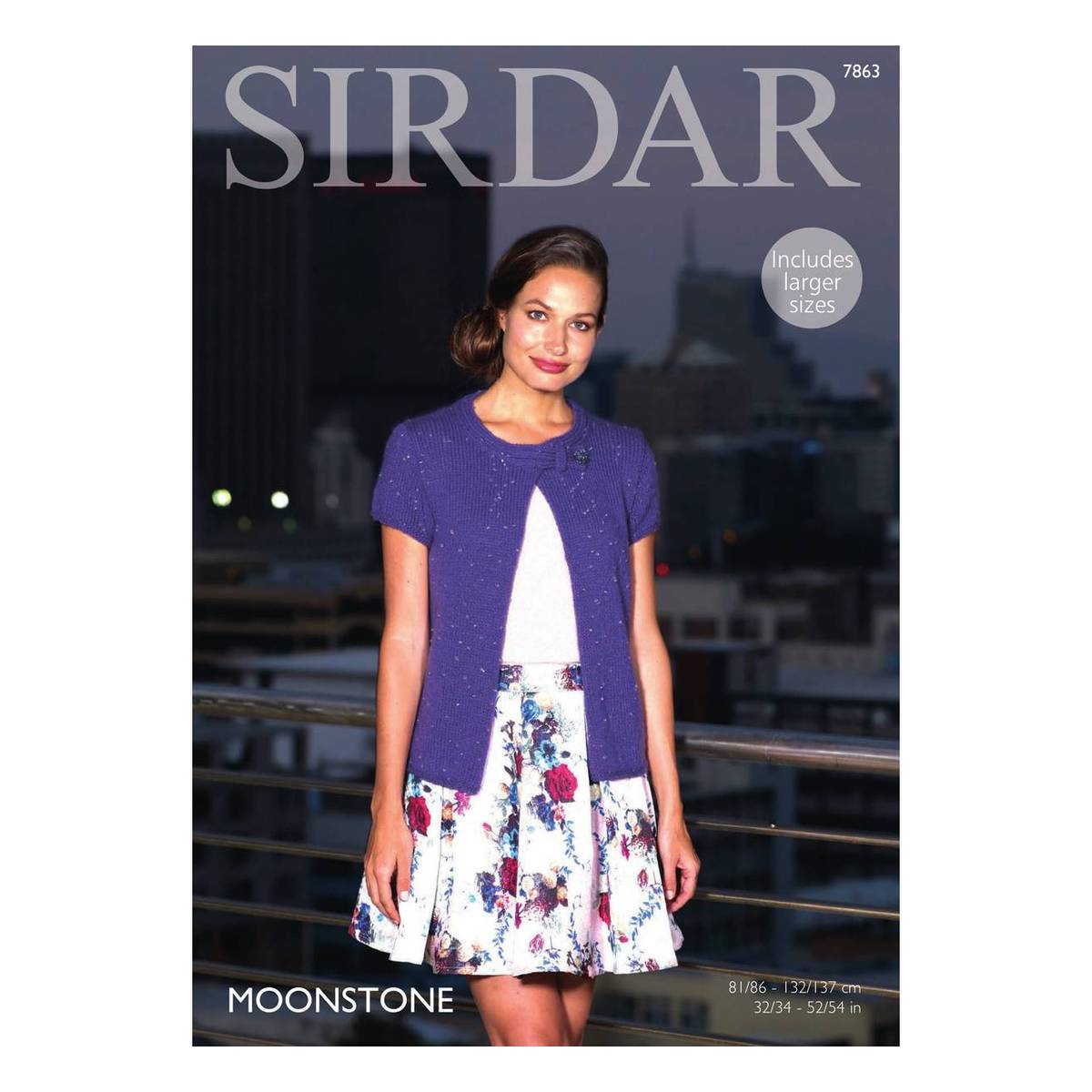 Sirdar Moonstone Cardigan Digital Pattern 7863 | Hobbycraft