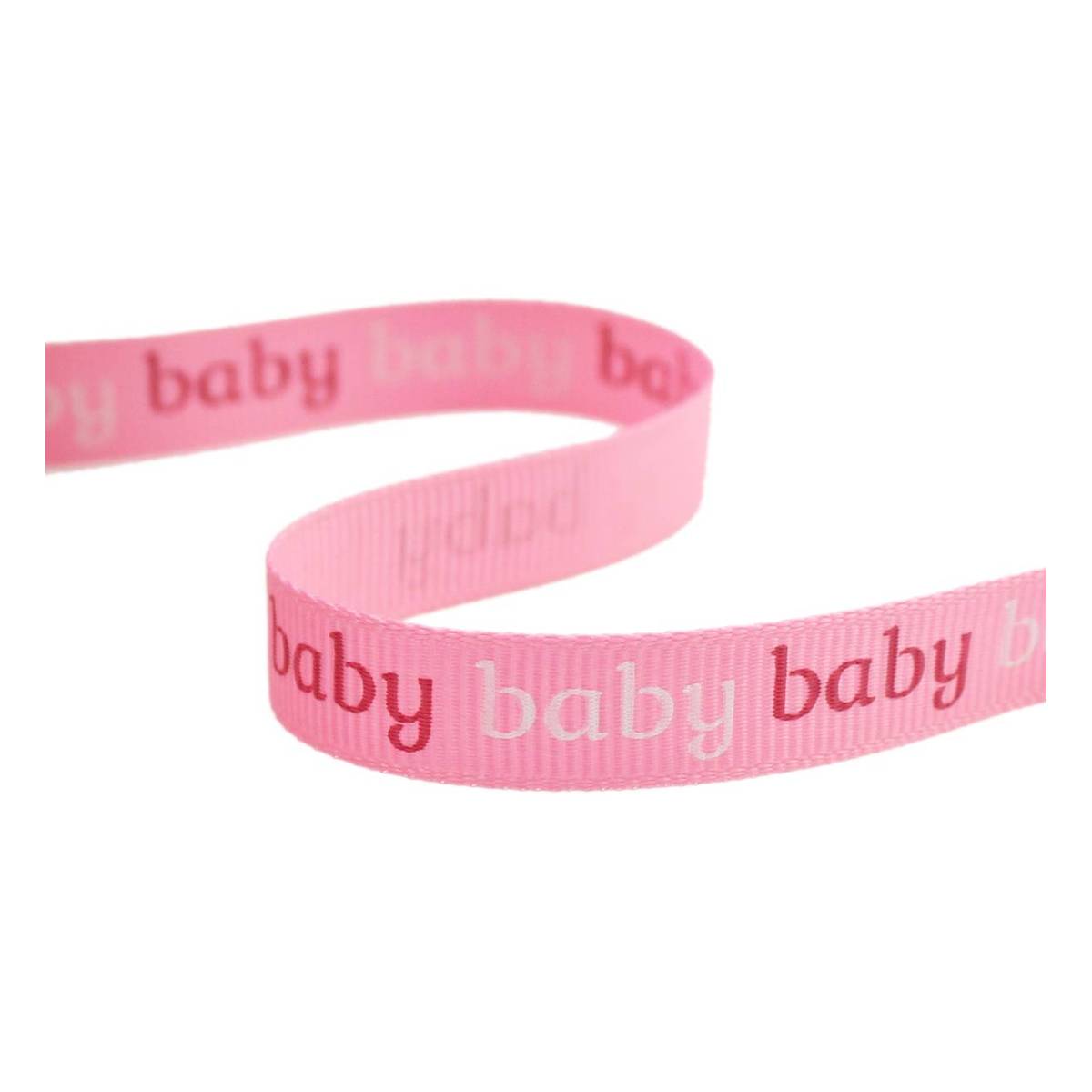 Pink Baby Grosgrain Ribbon 10mm x 5m | Hobbycraft