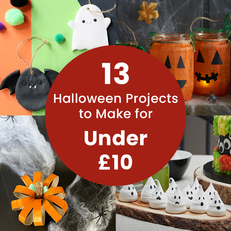 13 Halloween Projects to Make for Under £10 | Hobbycraft