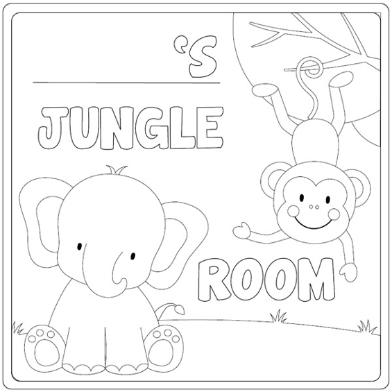 FREE Bedroom Door Sign Colouring In Downloads | Hobbycraft