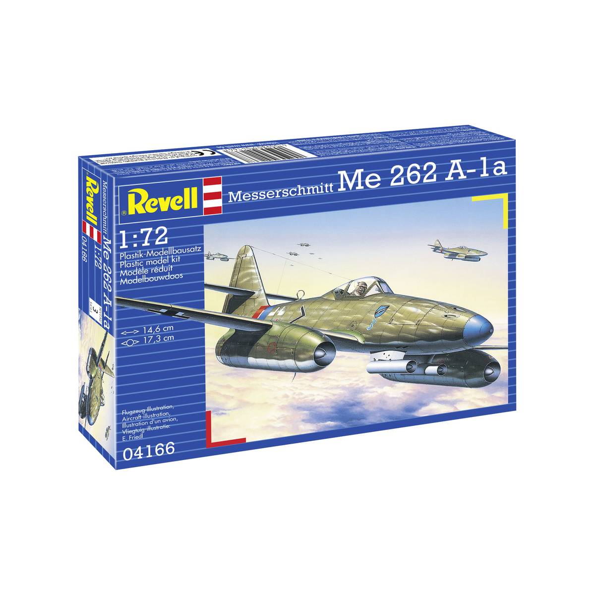 Revell Messerschmitt Me 262 A1a Model Kit 1:72 | Hobbycraft