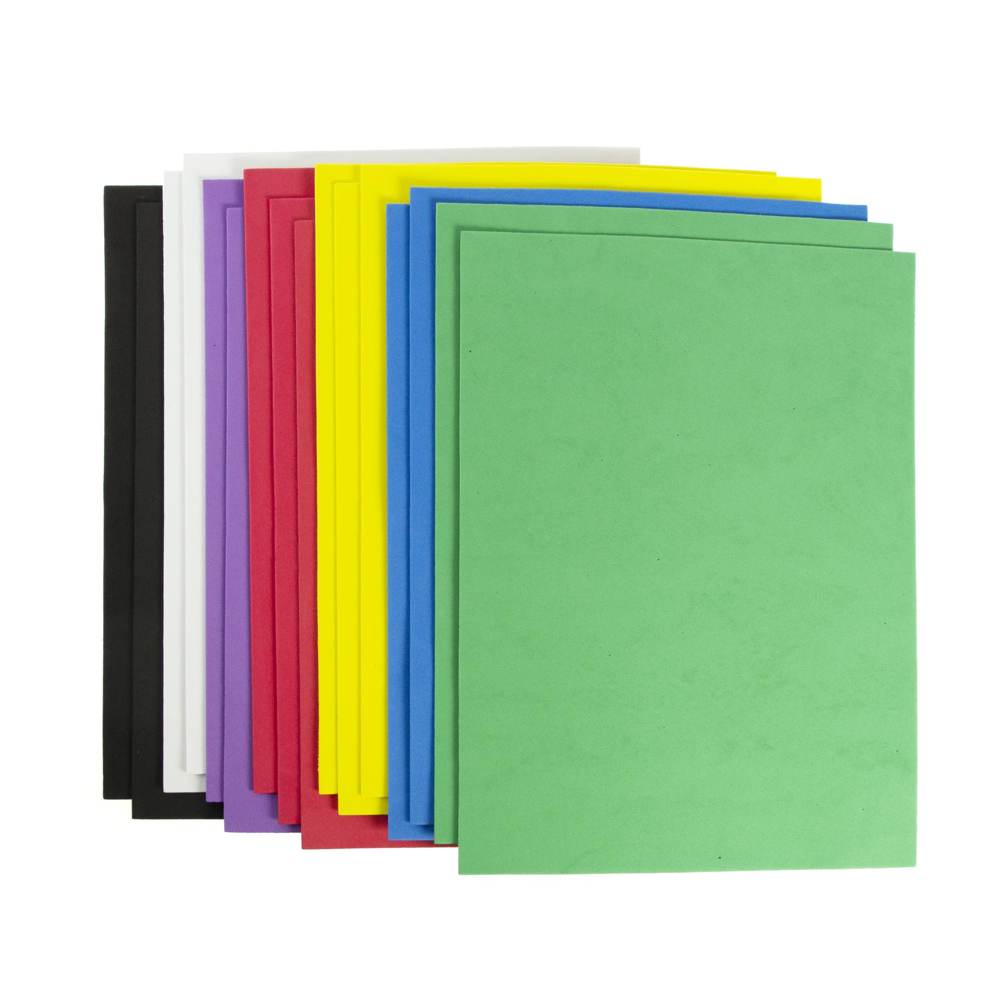 Assorted EVA Foam 30cm x 22.5cm 16 Pack | Hobbycraft