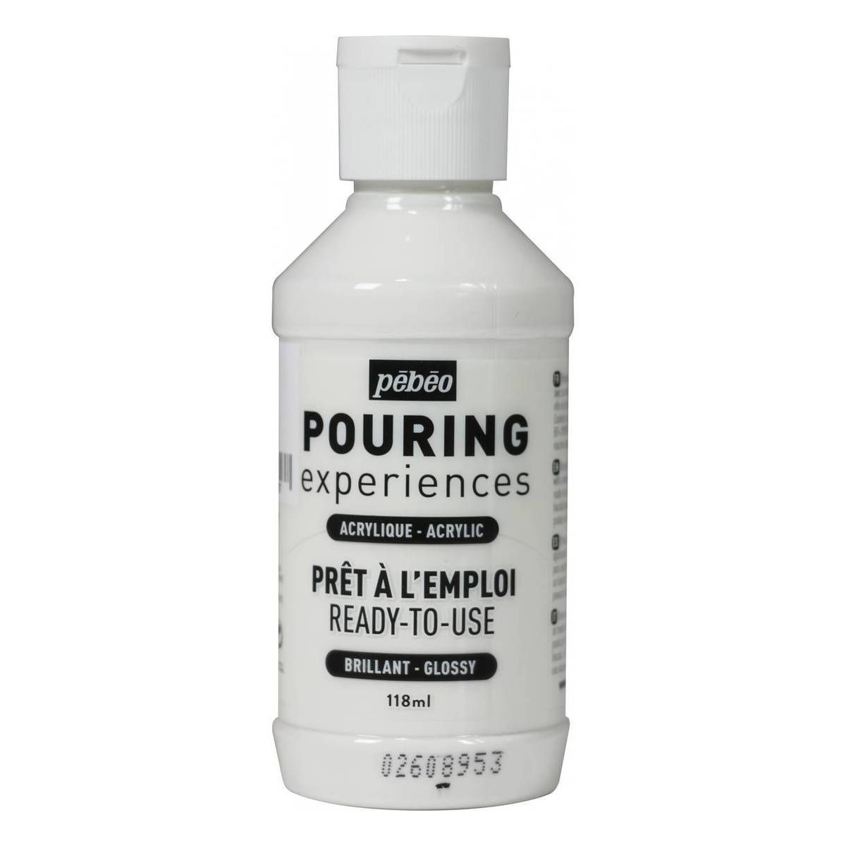 Pebeo Titanium White Pouring Experiences Acrylic 118ml | Hobbycraft