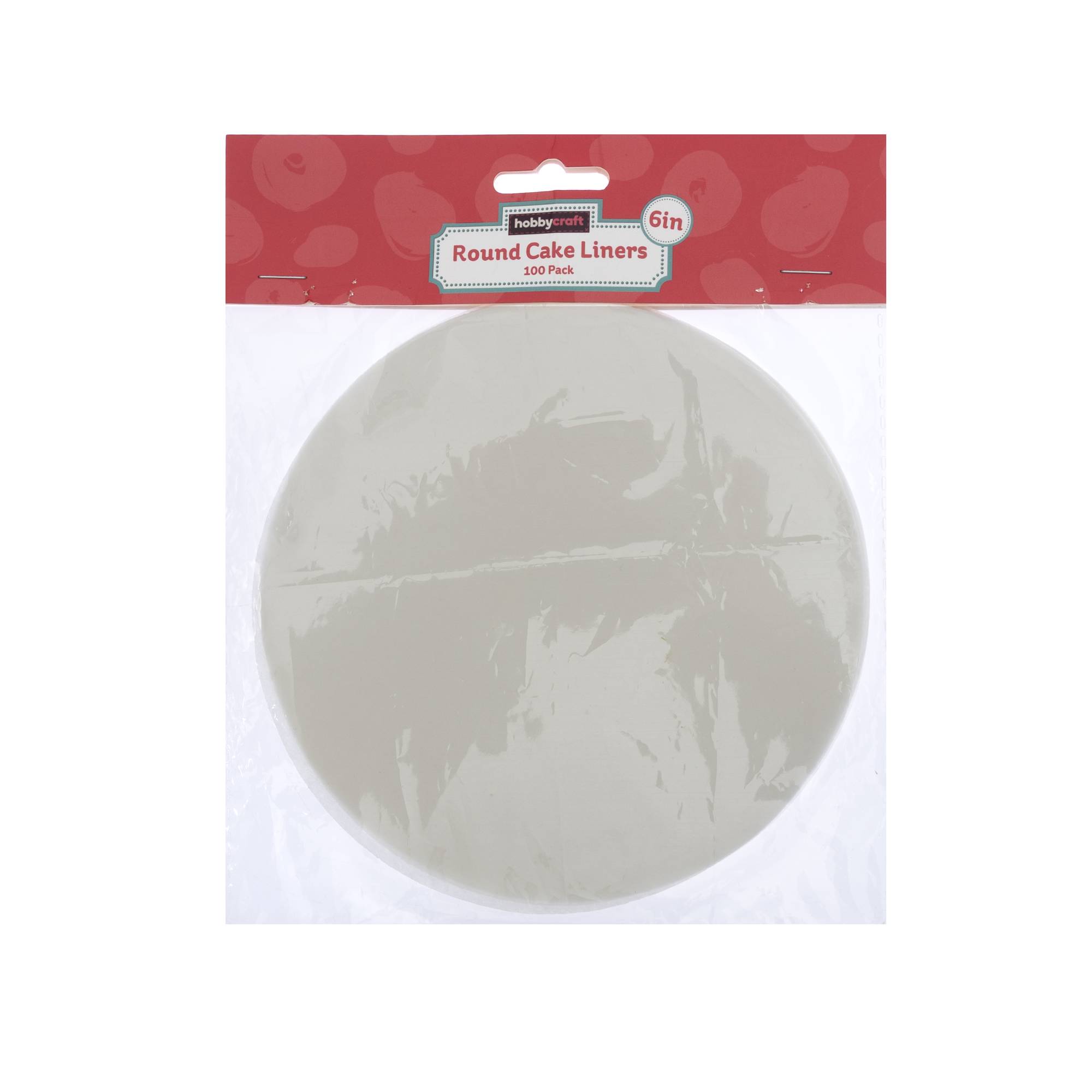 Round Cake Liner 6 Inches 100 Pack | Hobbycraft
