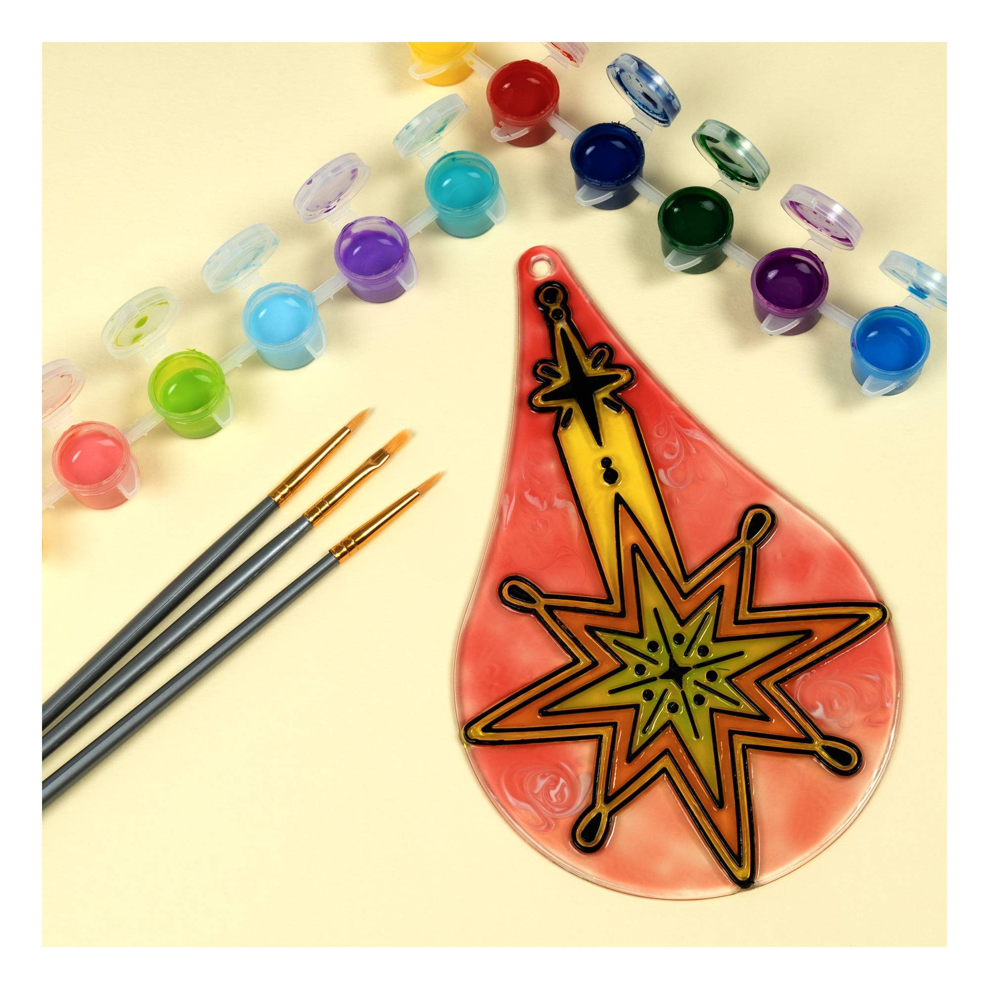 Stars Plastic Suncatcher | Hobbycraft