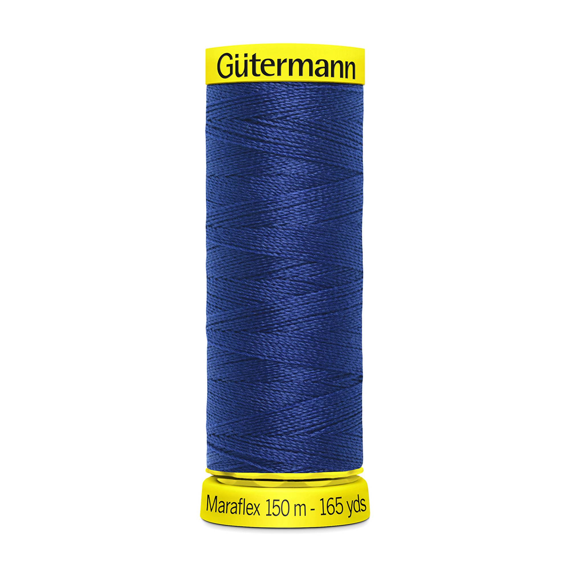 Gutermann Navy Maraflex Stretchy Sewing Thread 150m (232) | Hobbycraft