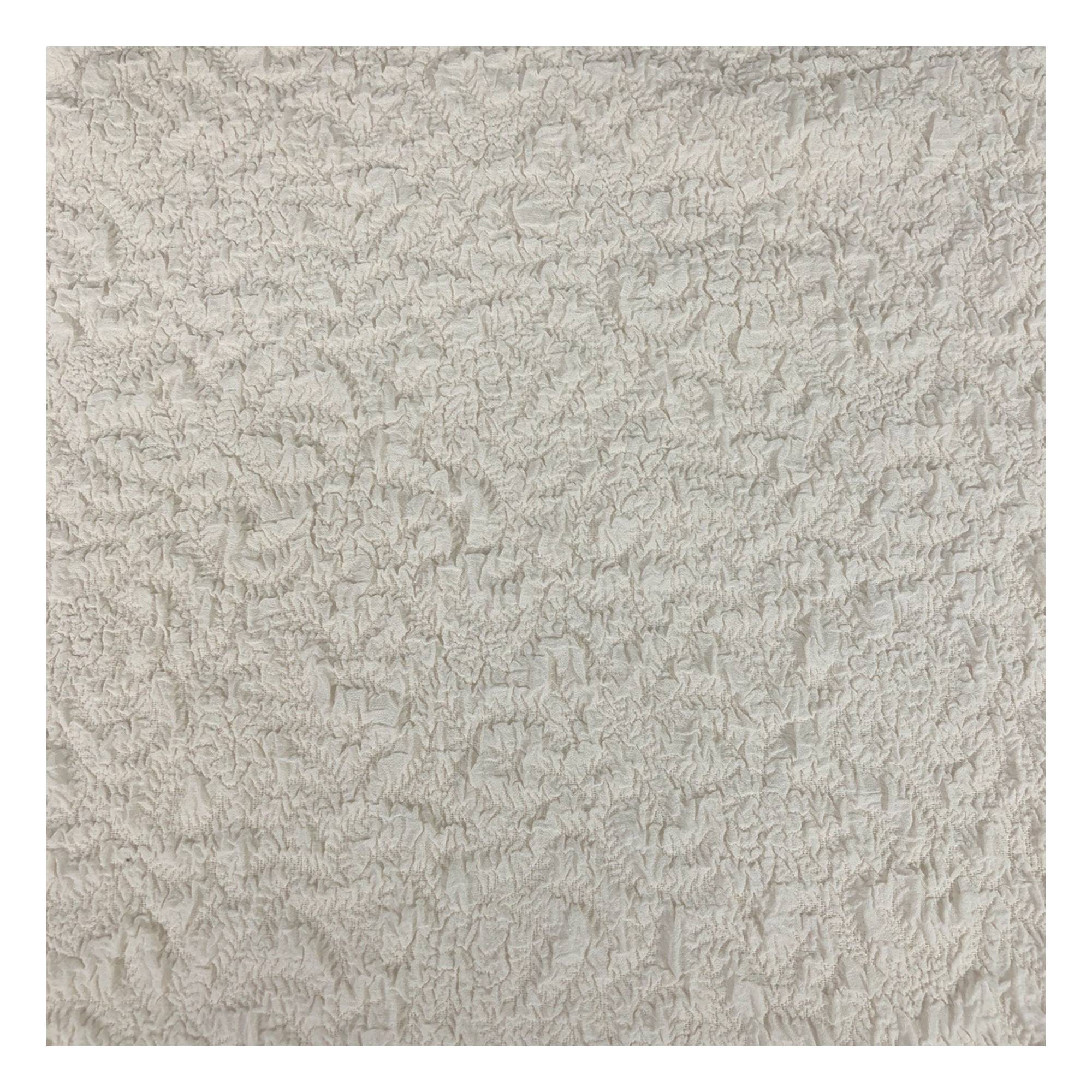 Cream Embroidered Floral Fabric by the Metre | Hobbycraft