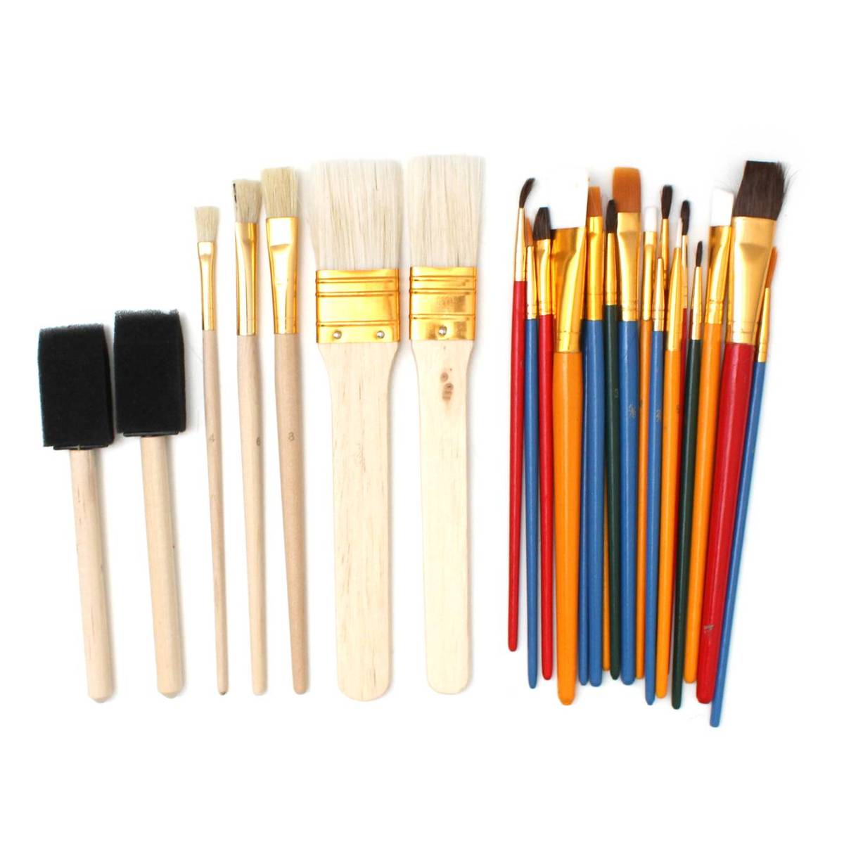Assorted Brush Pack 25 Pieces | Hobbycraft